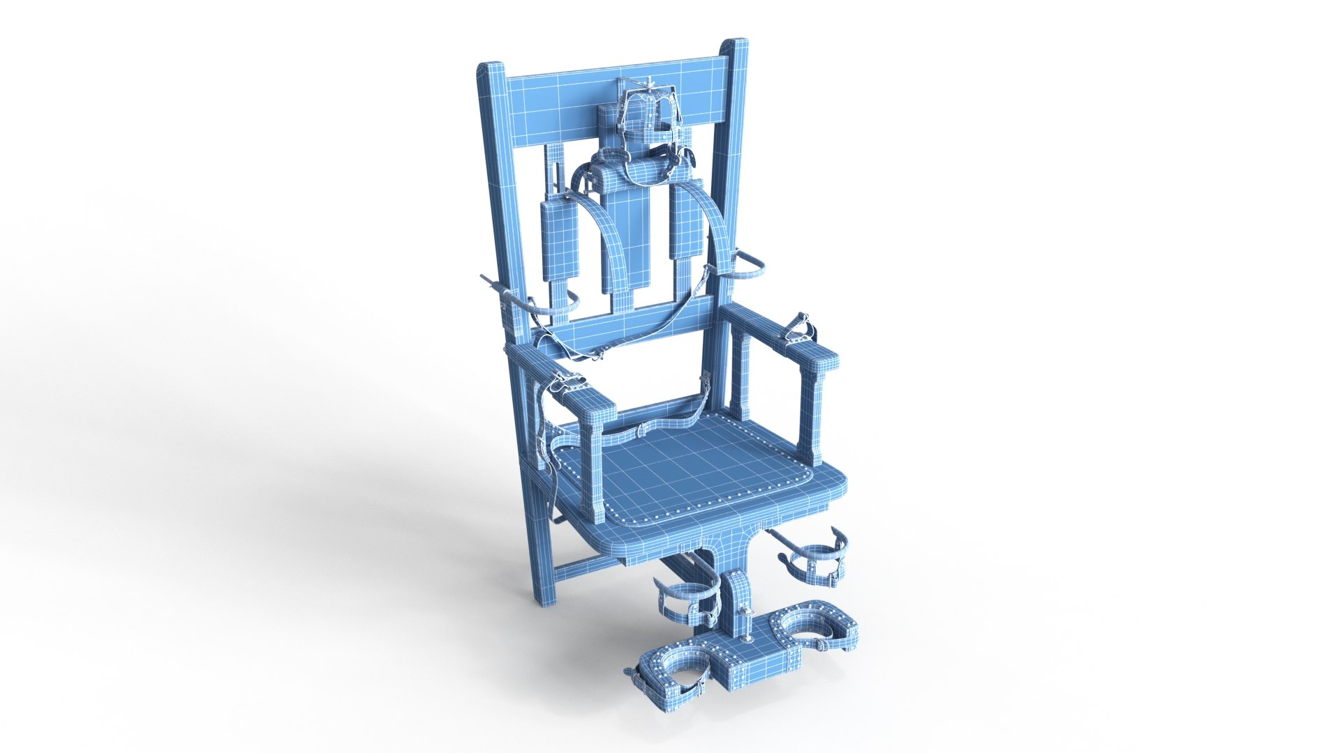 Electric Chair 3D Model - TurboSquid 1499100
