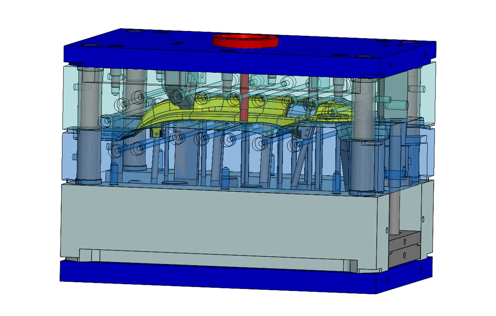 3D Plastic Injection Mold Design Model - TurboSquid 2073968