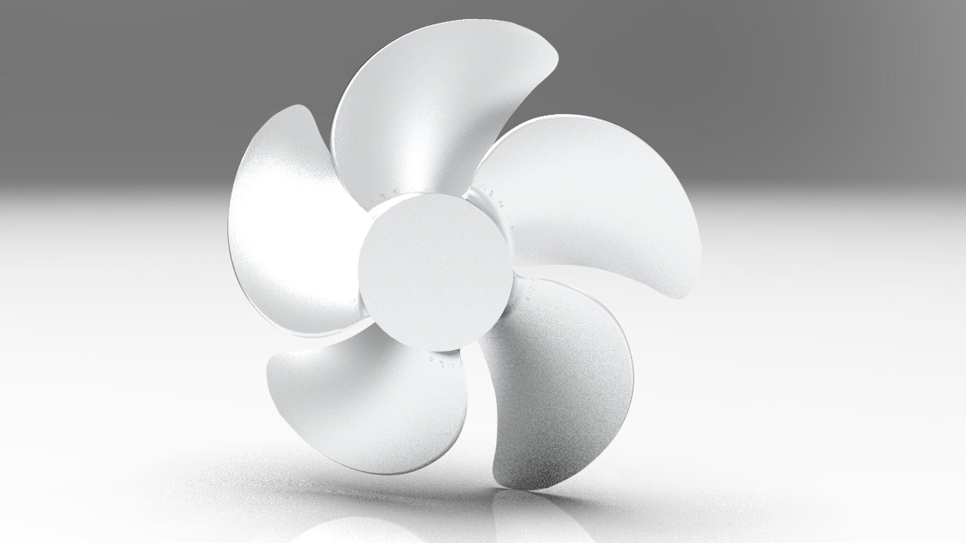 5 Blade Propeller Azipod 3D Model - TurboSquid 1401783