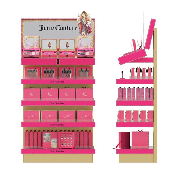 3D juicy couture display 2 - TurboSquid 1564653