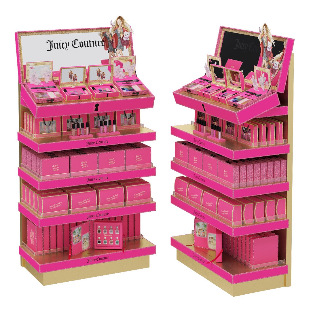 3D Juicy Couture Display 2 - TurboSquid 1564653