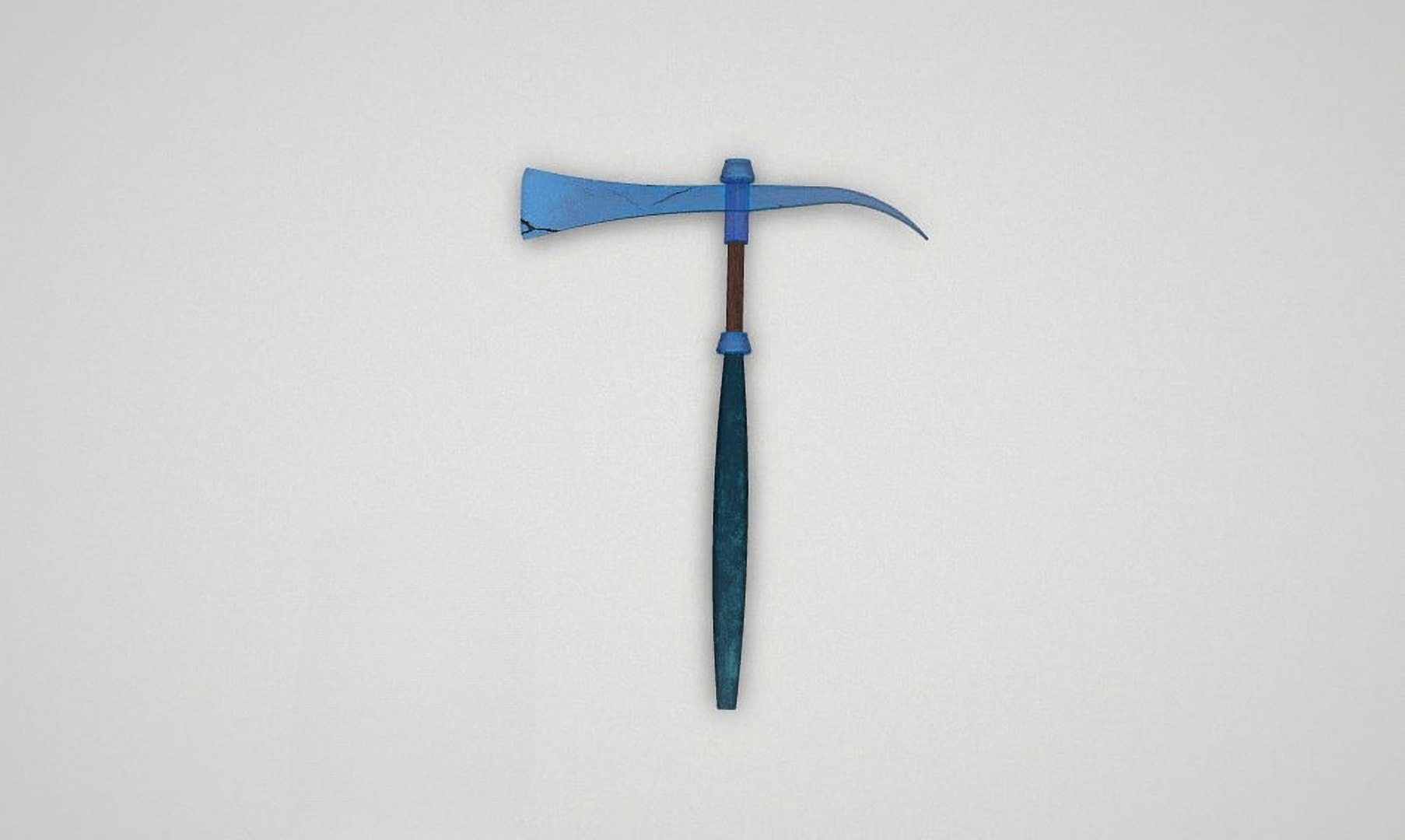 3D Game asset Stealthy Icebound Warriors Axe - TurboSquid 2143658