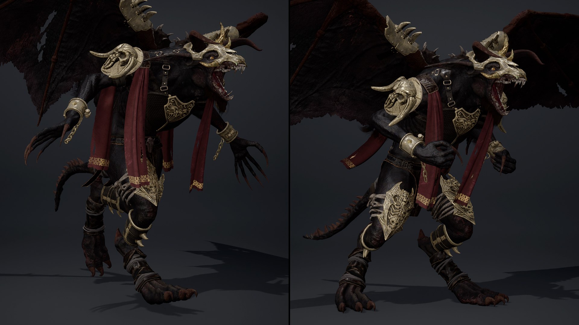 Shadow Barbar ArmWing 3D Model - TurboSquid 2320920