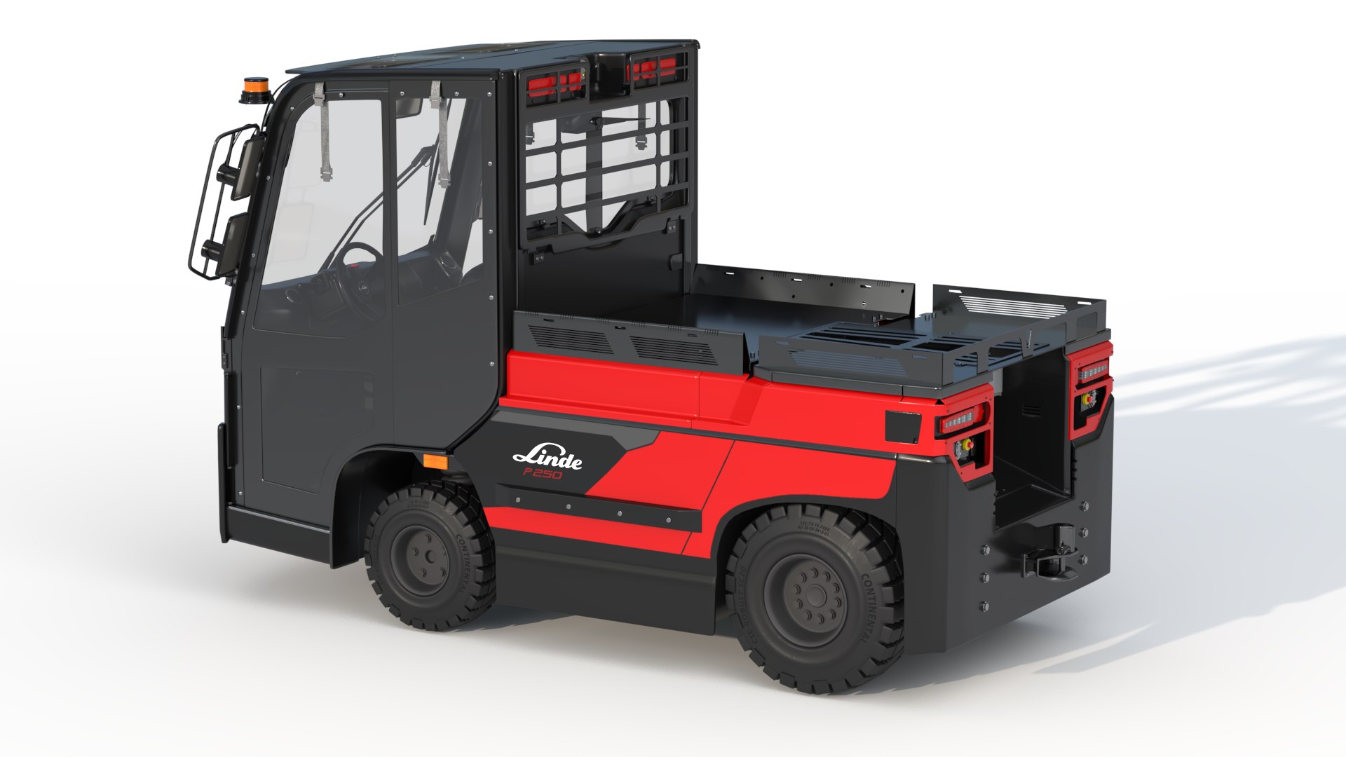 3D Linde Tow Tractor P250 - TurboSquid 2322993