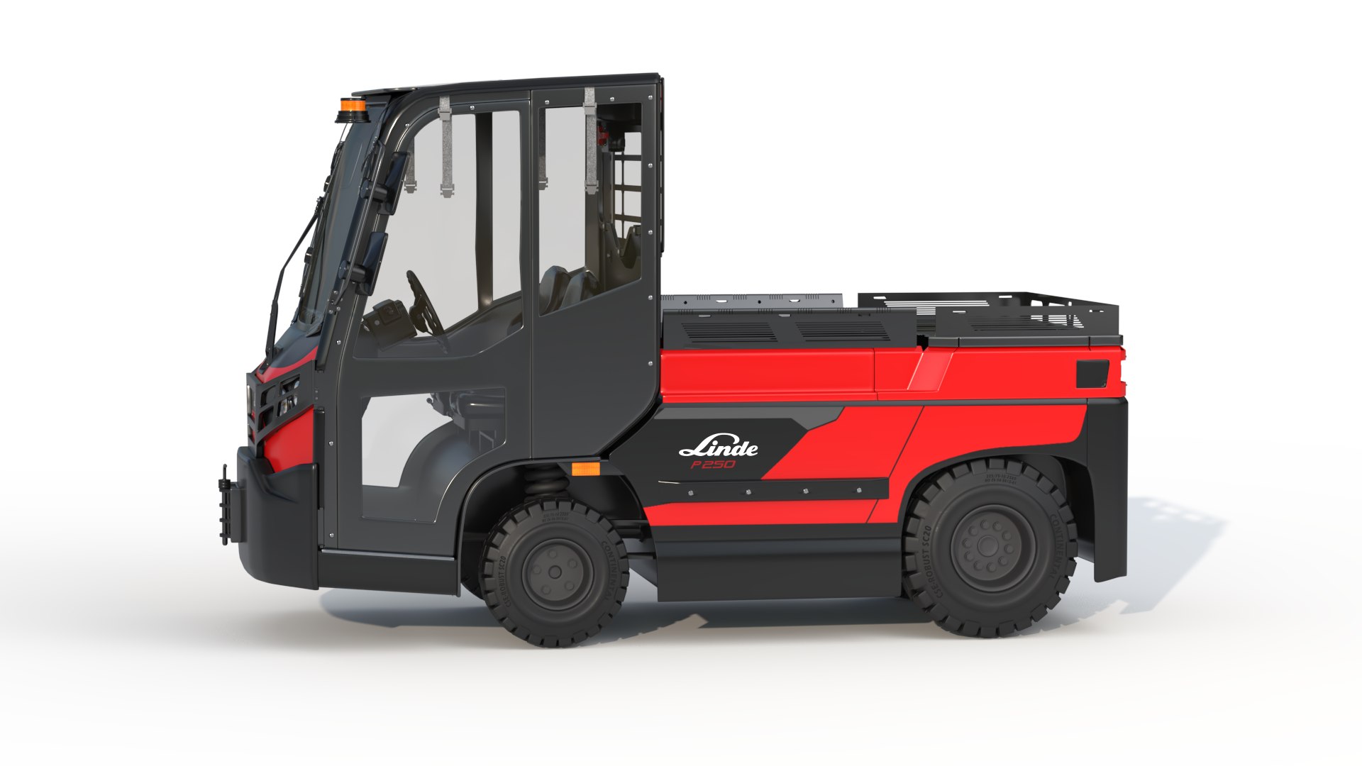 3D Linde Tow Tractor P250 - TurboSquid 2322993