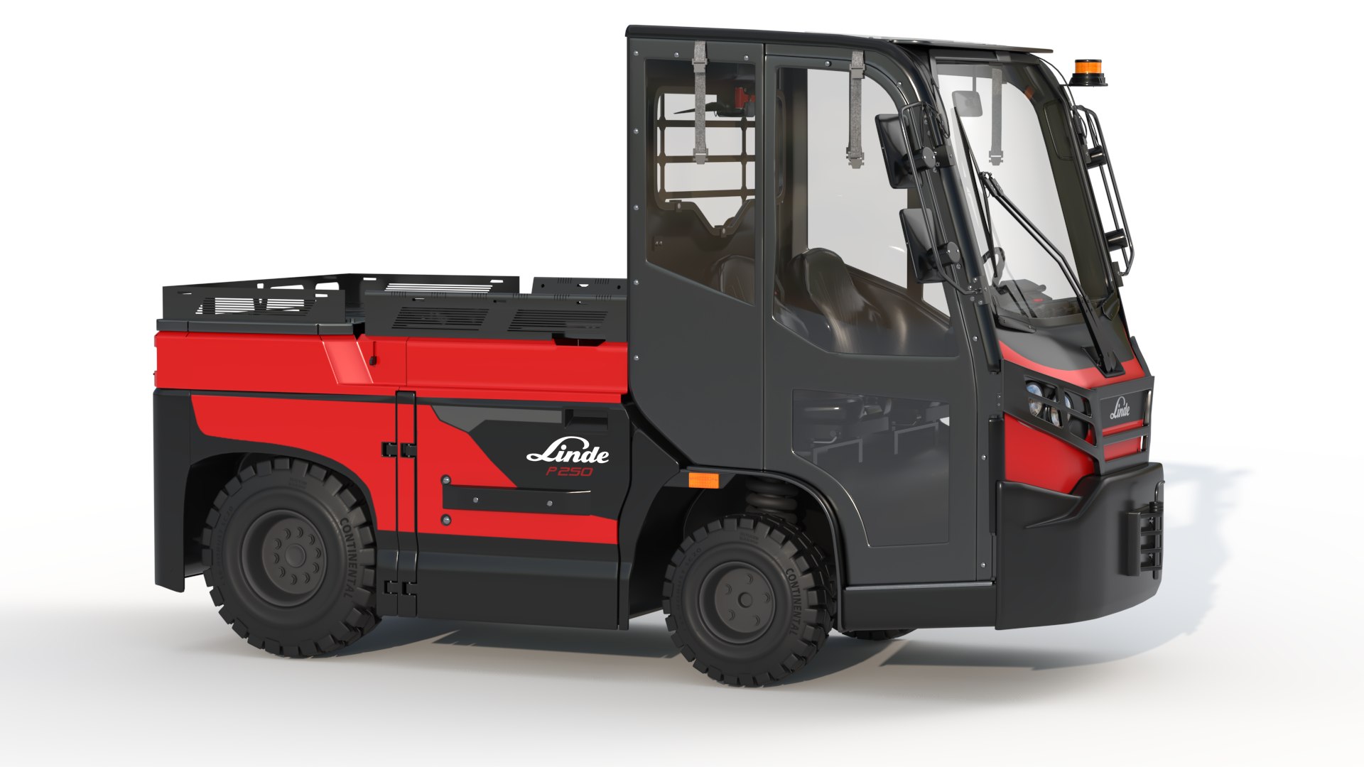 3D Linde Tow Tractor P250 - TurboSquid 2322993