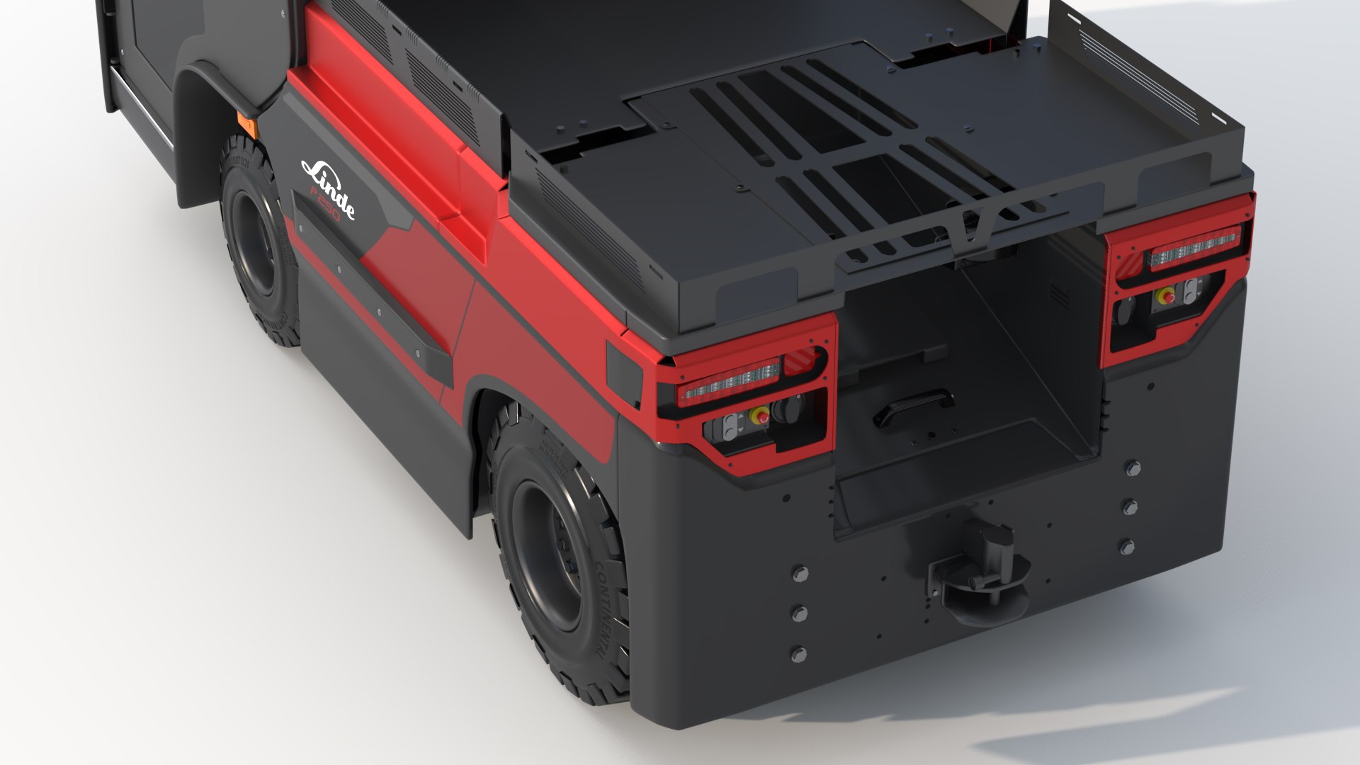 3D Linde Tow Tractor P250 - TurboSquid 2322993