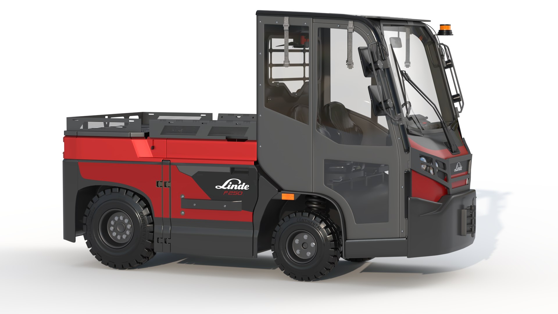 3D Linde Tow Tractor P250 - TurboSquid 2322993