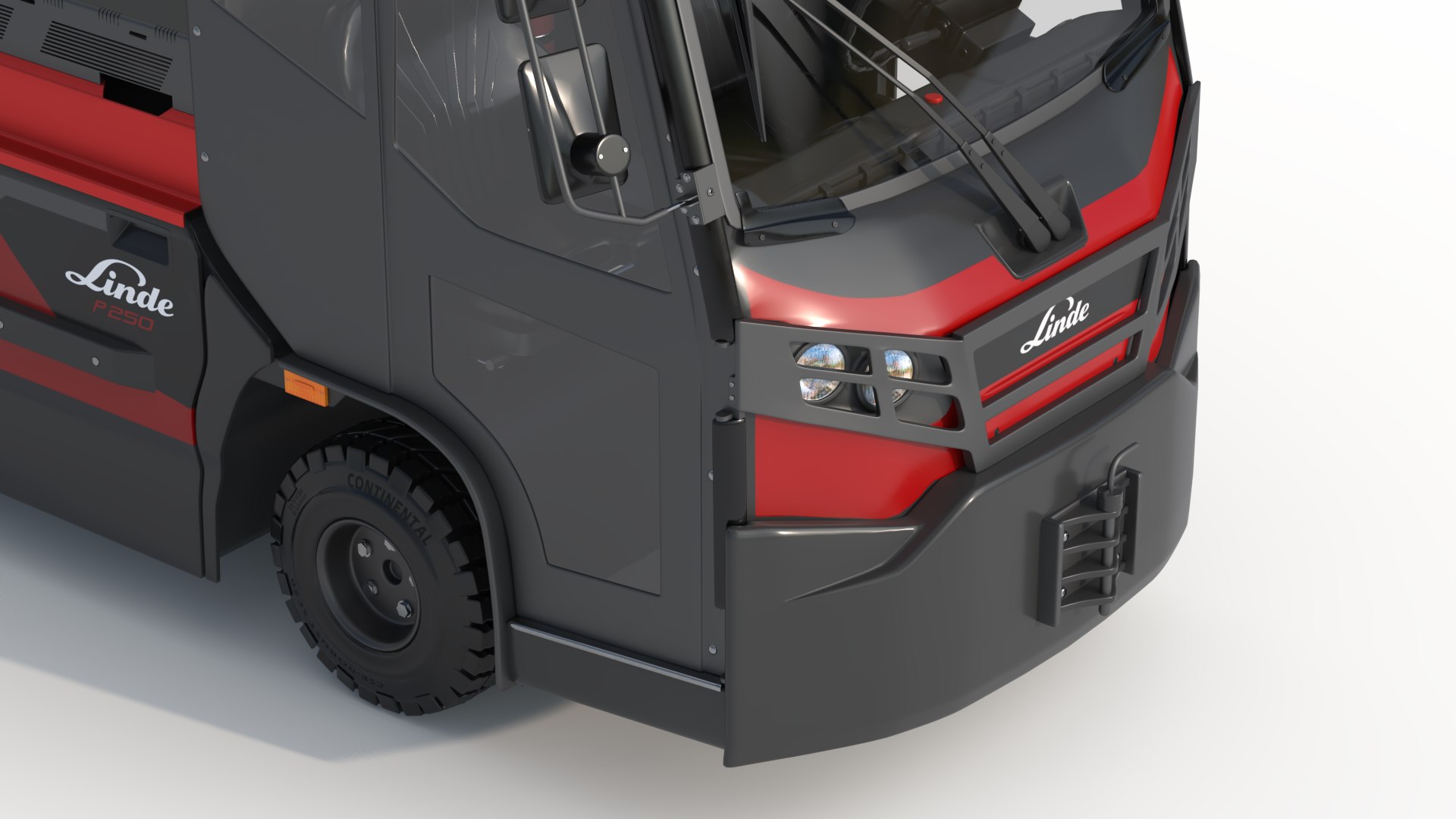 3D Linde Tow Tractor P250 - TurboSquid 2322993