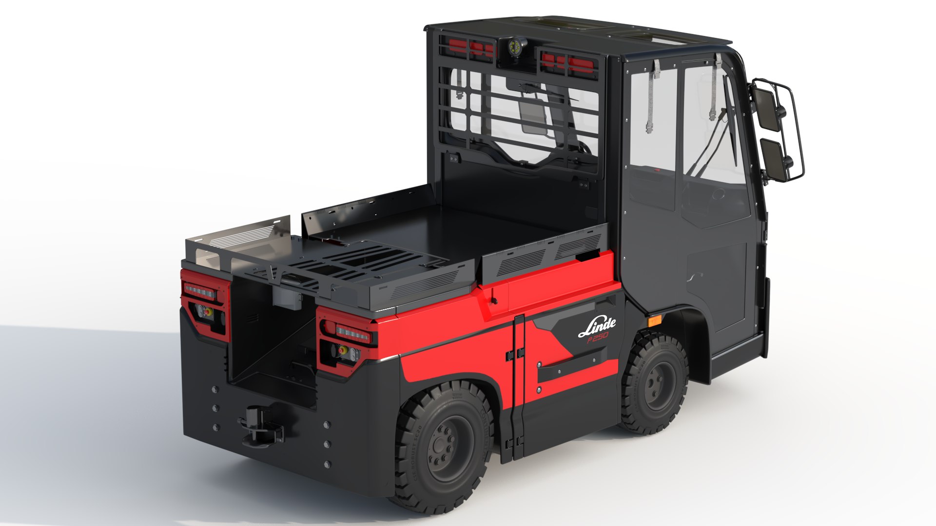 3D Linde Tow Tractor P250 - TurboSquid 2322993