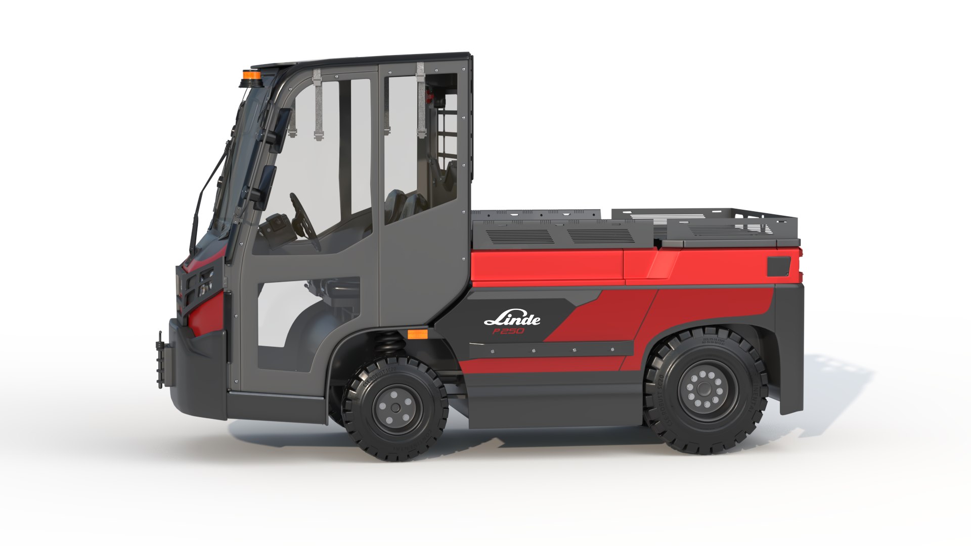 3D Linde Tow Tractor P250 - TurboSquid 2322993