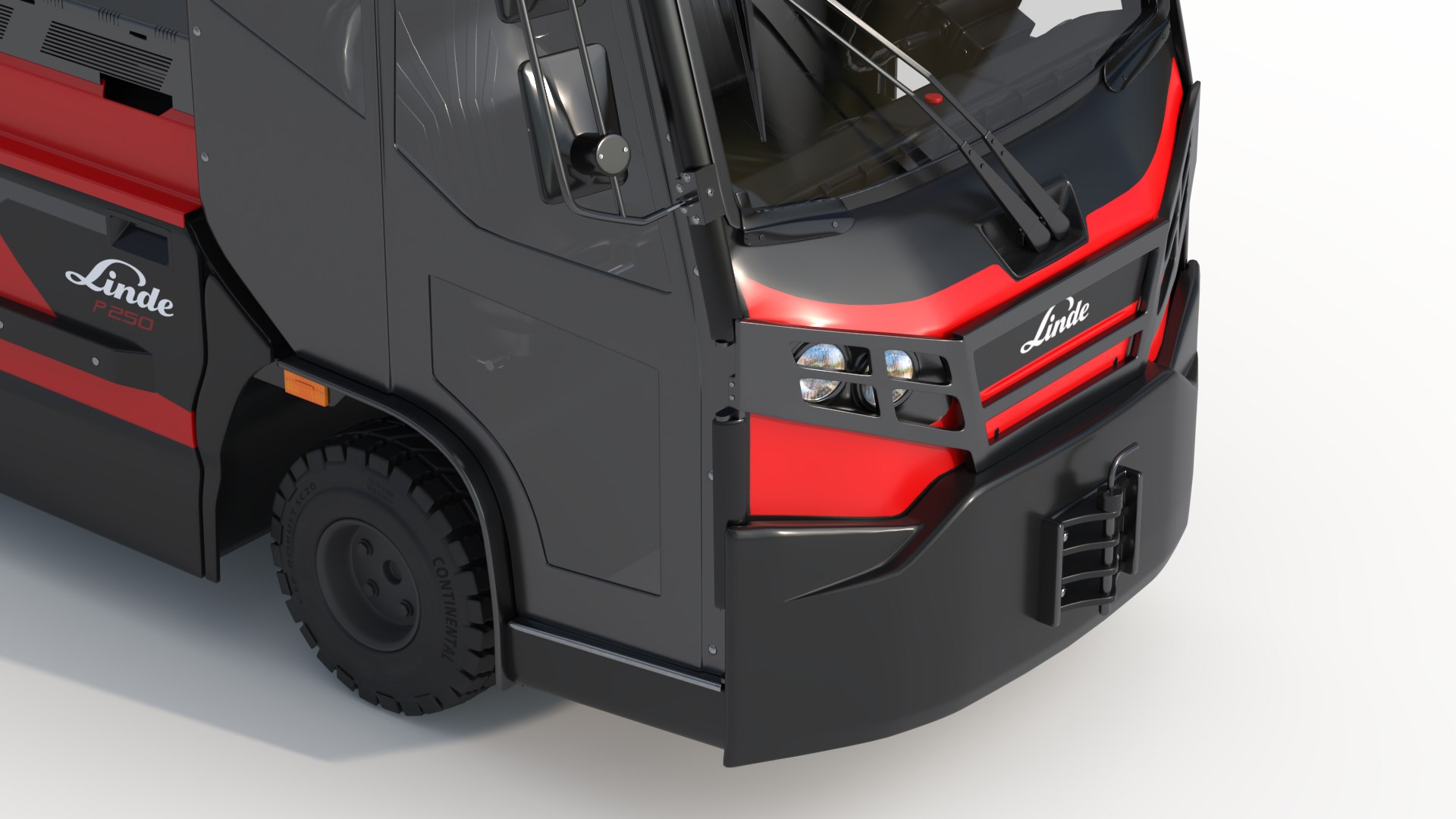 3D Linde Tow Tractor P250 - TurboSquid 2322993