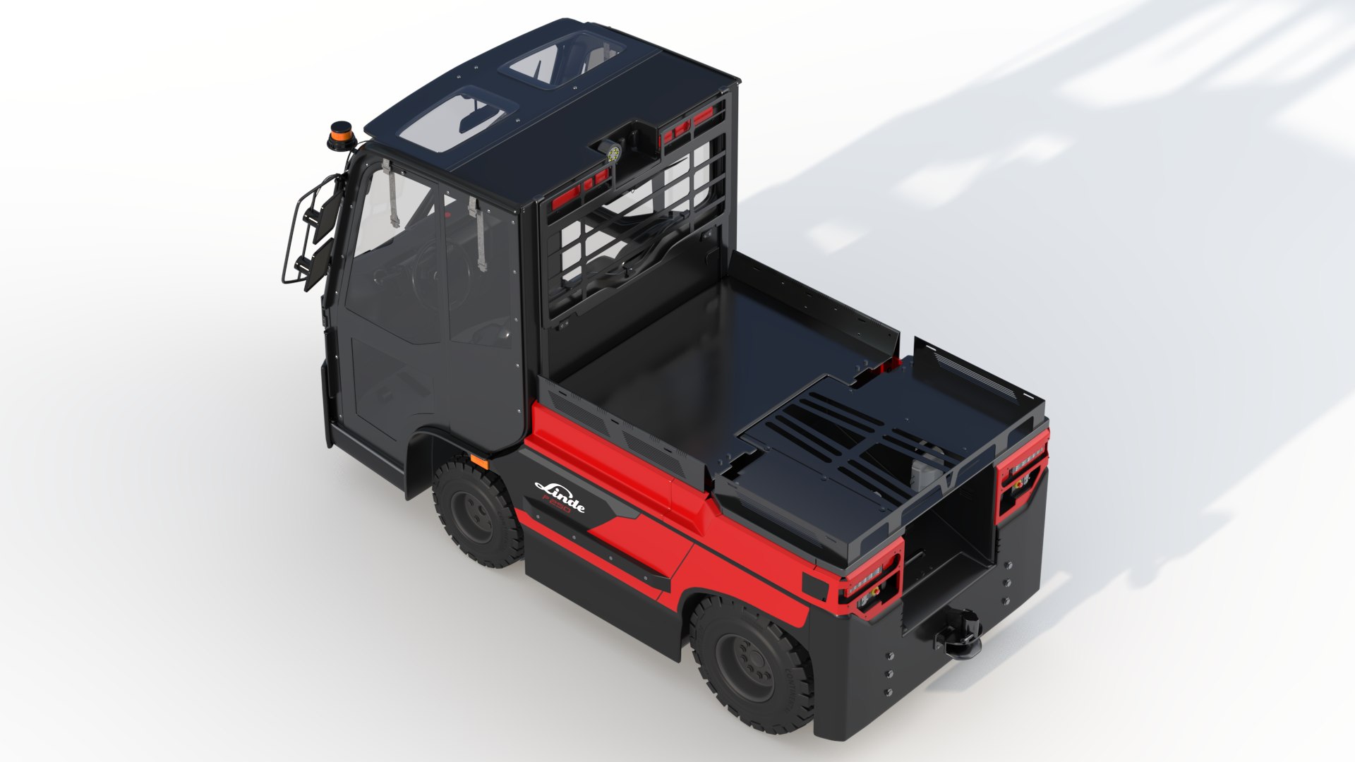 3D Linde Tow Tractor P250 - TurboSquid 2322993