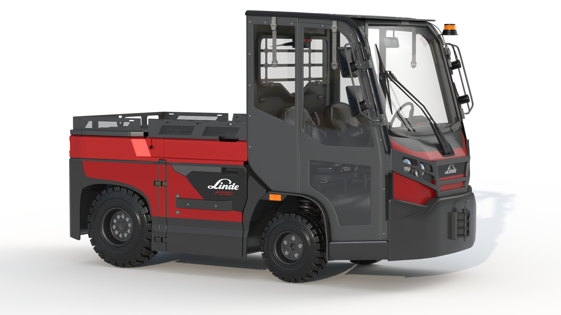 3D Linde Tow Tractor P250 - TurboSquid 2322993