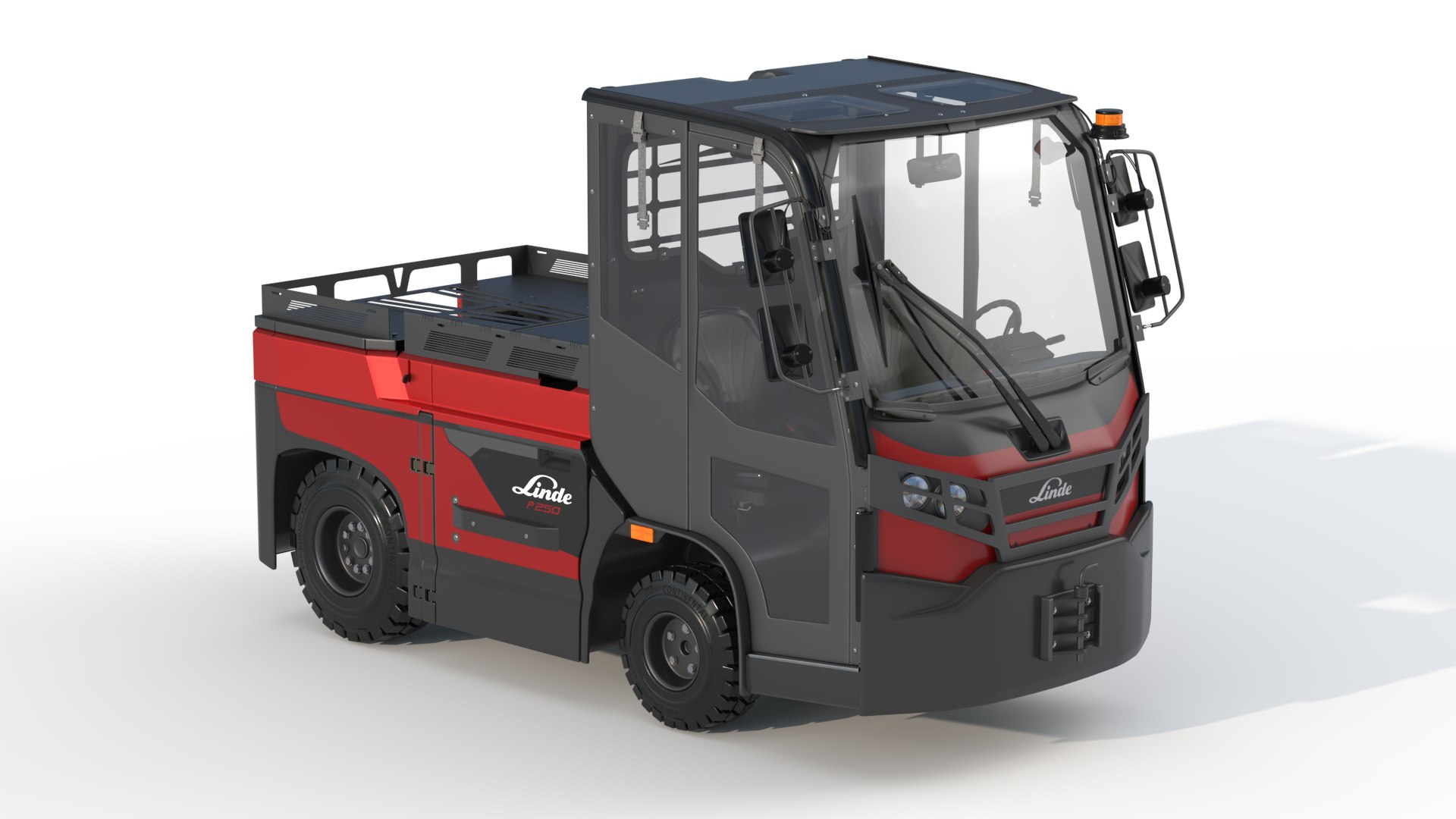 3D Linde Tow Tractor P250 - TurboSquid 2322993