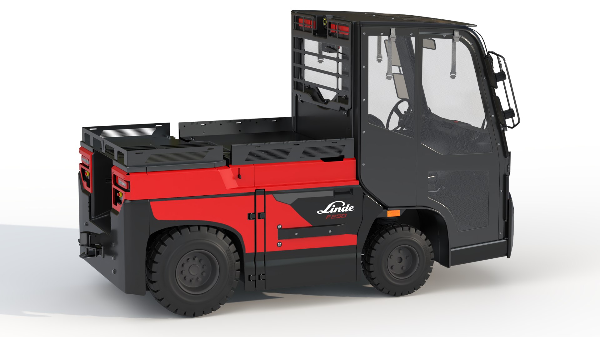 3D Linde Tow Tractor P250 - TurboSquid 2322993