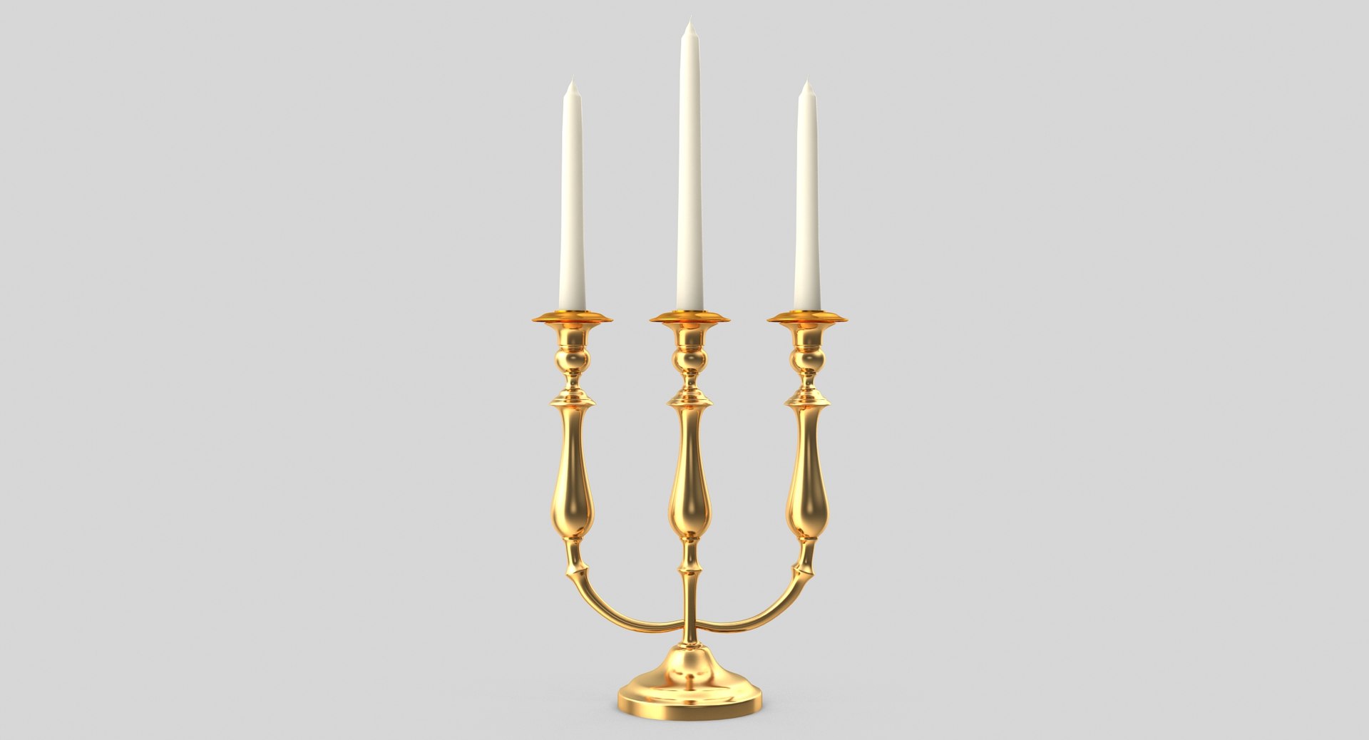 3d Candlestick Candle Model