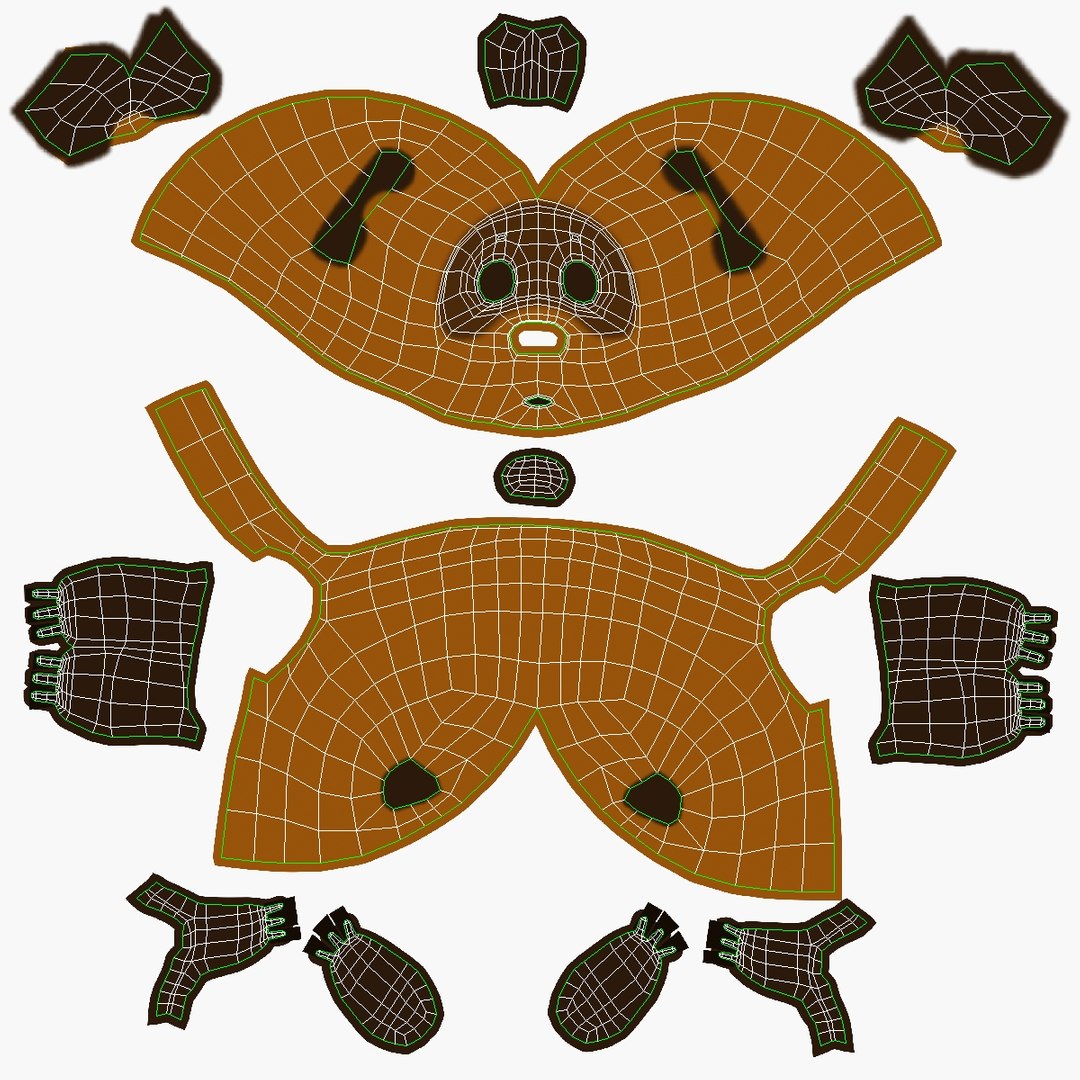 Winnie Pooh 3d Model