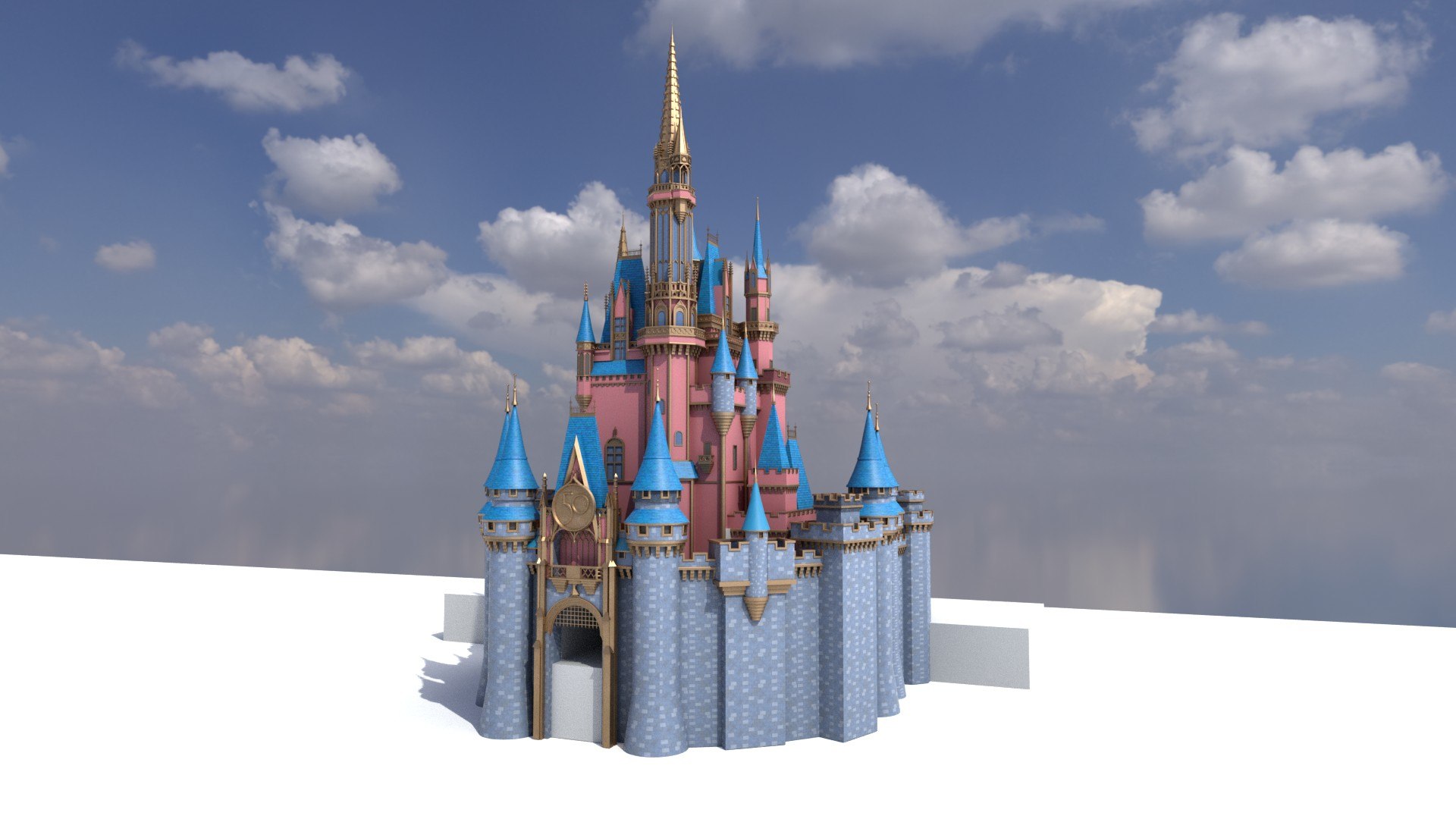 Disneyland Model - TurboSquid 2085212