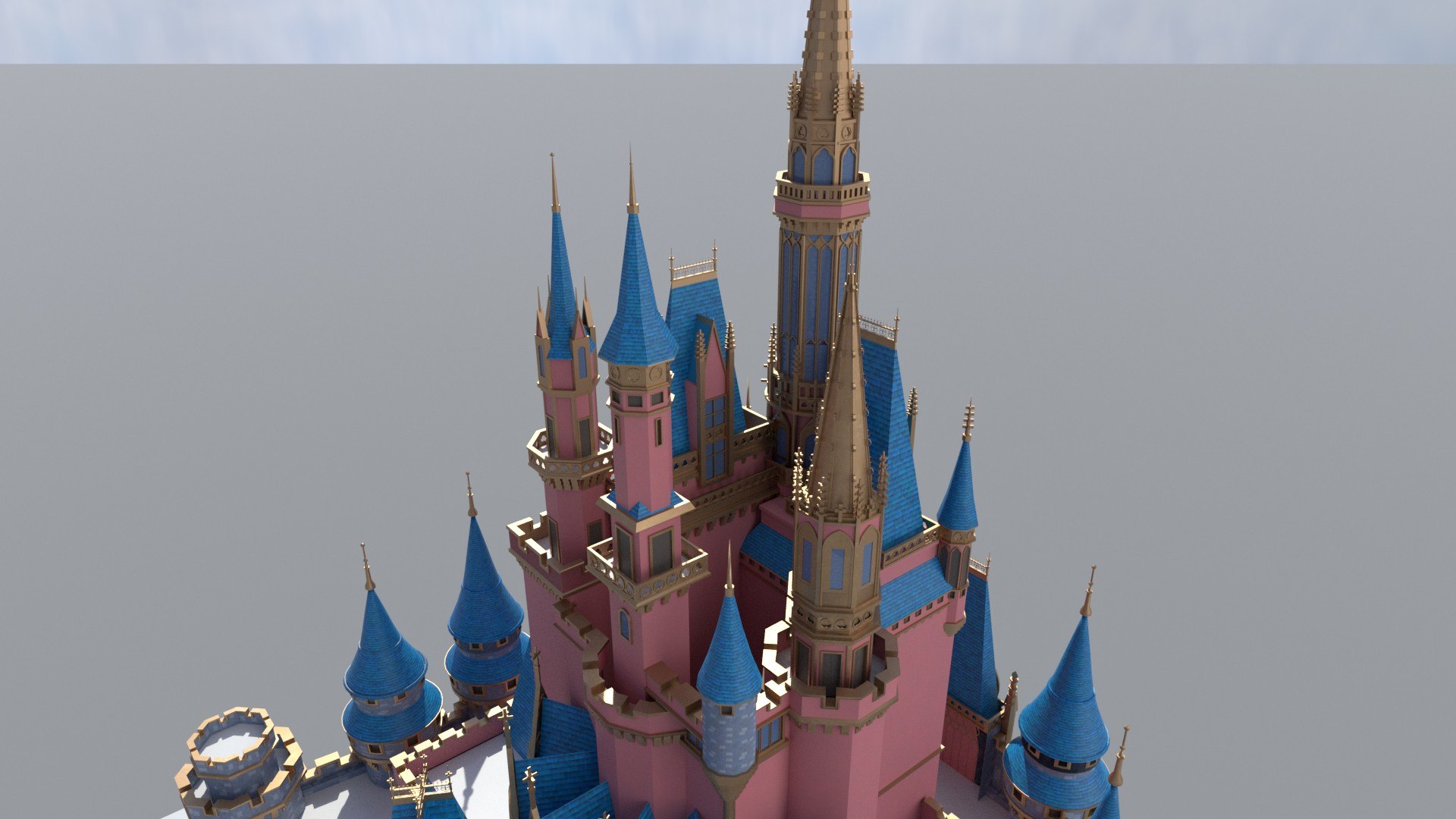 Disneyland Model - TurboSquid 2085212