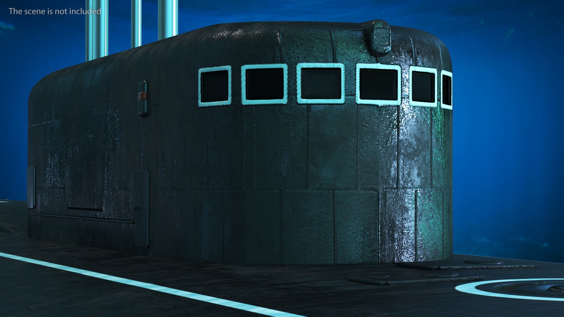 3D model Russian Submarine Belgorod K-329 OSCAR II - TurboSquid 2011425