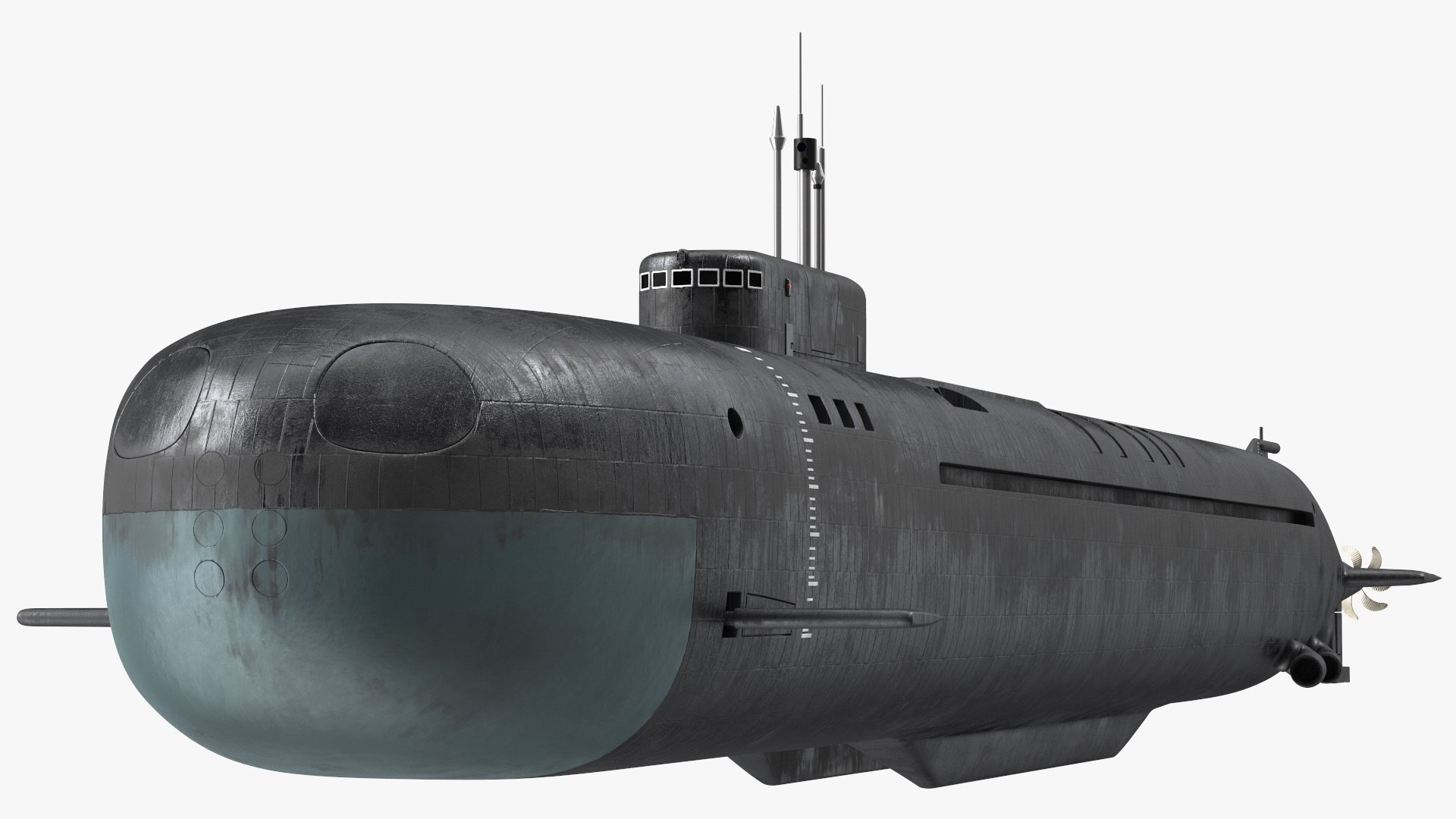 3D model Russian Submarine Belgorod K-329 OSCAR II - TurboSquid 2011425
