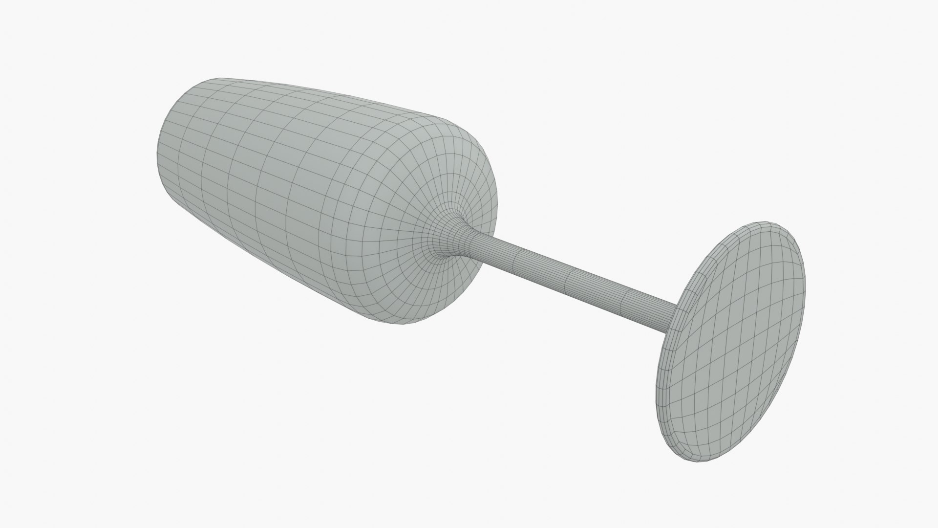 3D Vivid Champagne Flute Glass - TurboSquid 2287026