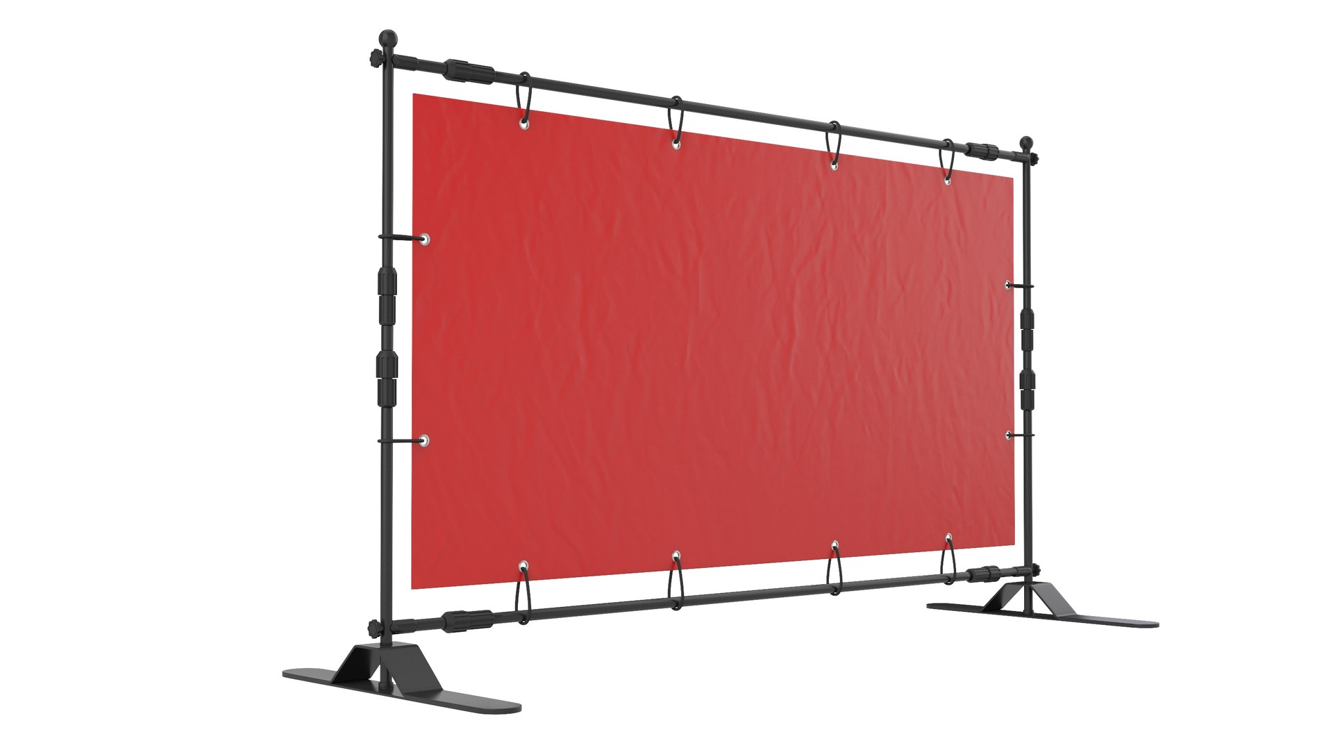 3D Advertising Banner 170x110cm Model - TurboSquid 2009872