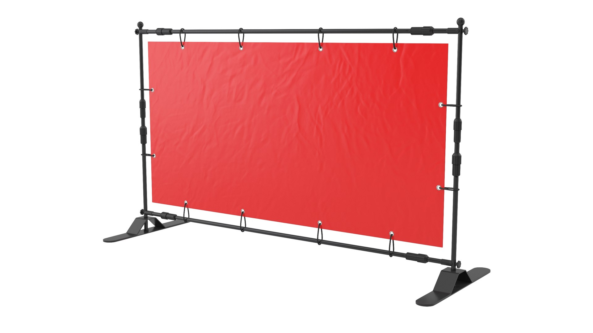 3D Advertising Banner 170x110cm Model - TurboSquid 2009872
