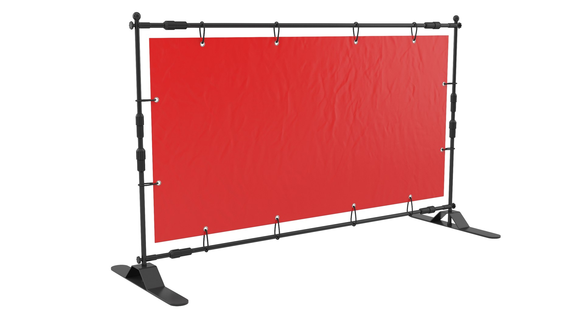 3D Advertising Banner 170x110cm Model - TurboSquid 2009872