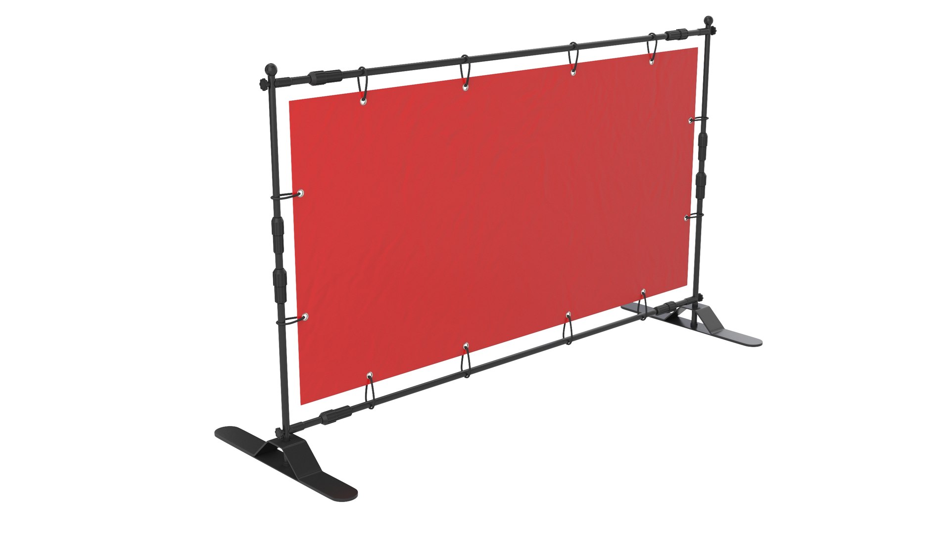 3D Advertising Banner 170x110cm Model - TurboSquid 2009872