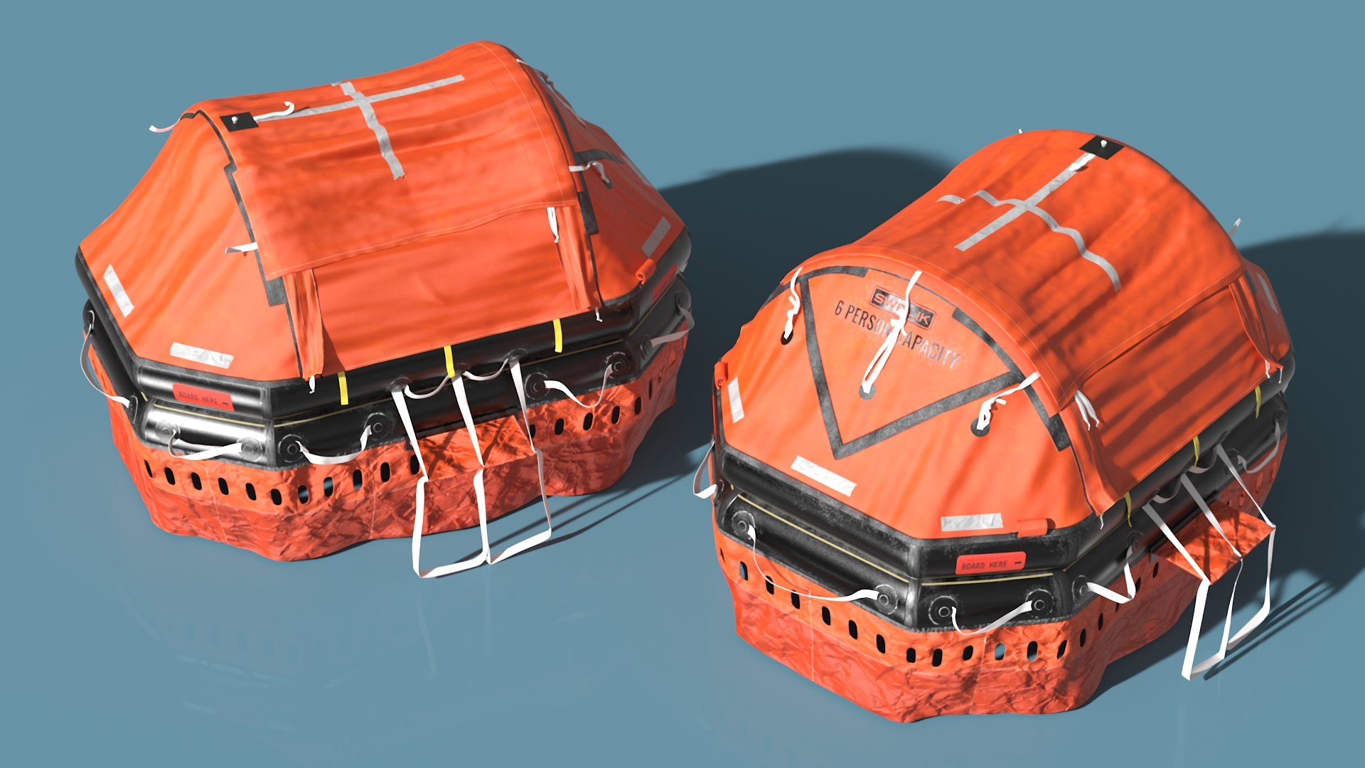 Transoceanic Life Raft 3D Model - TurboSquid 2320888