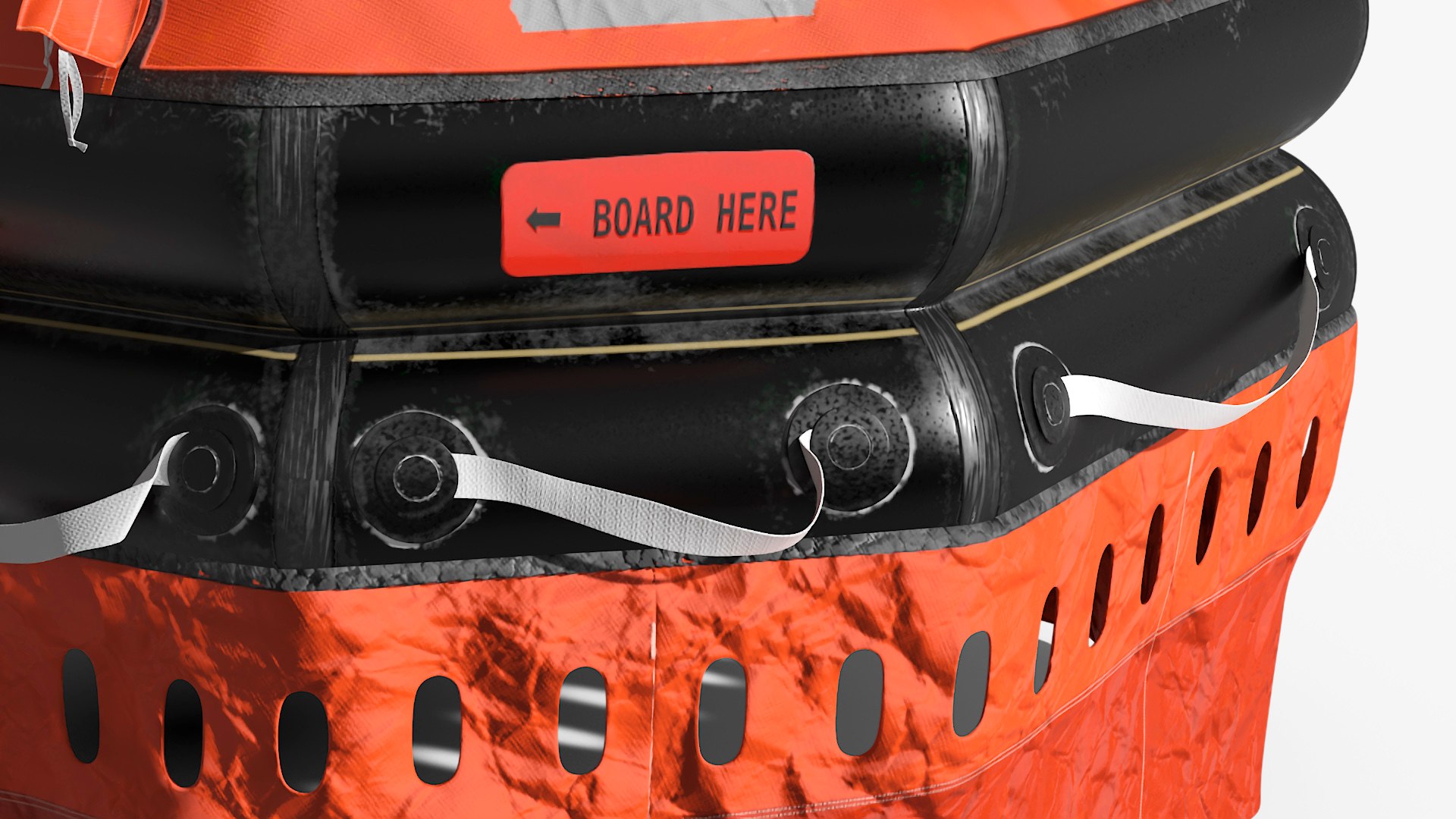 Transoceanic Life Raft 3D Model - TurboSquid 2320888