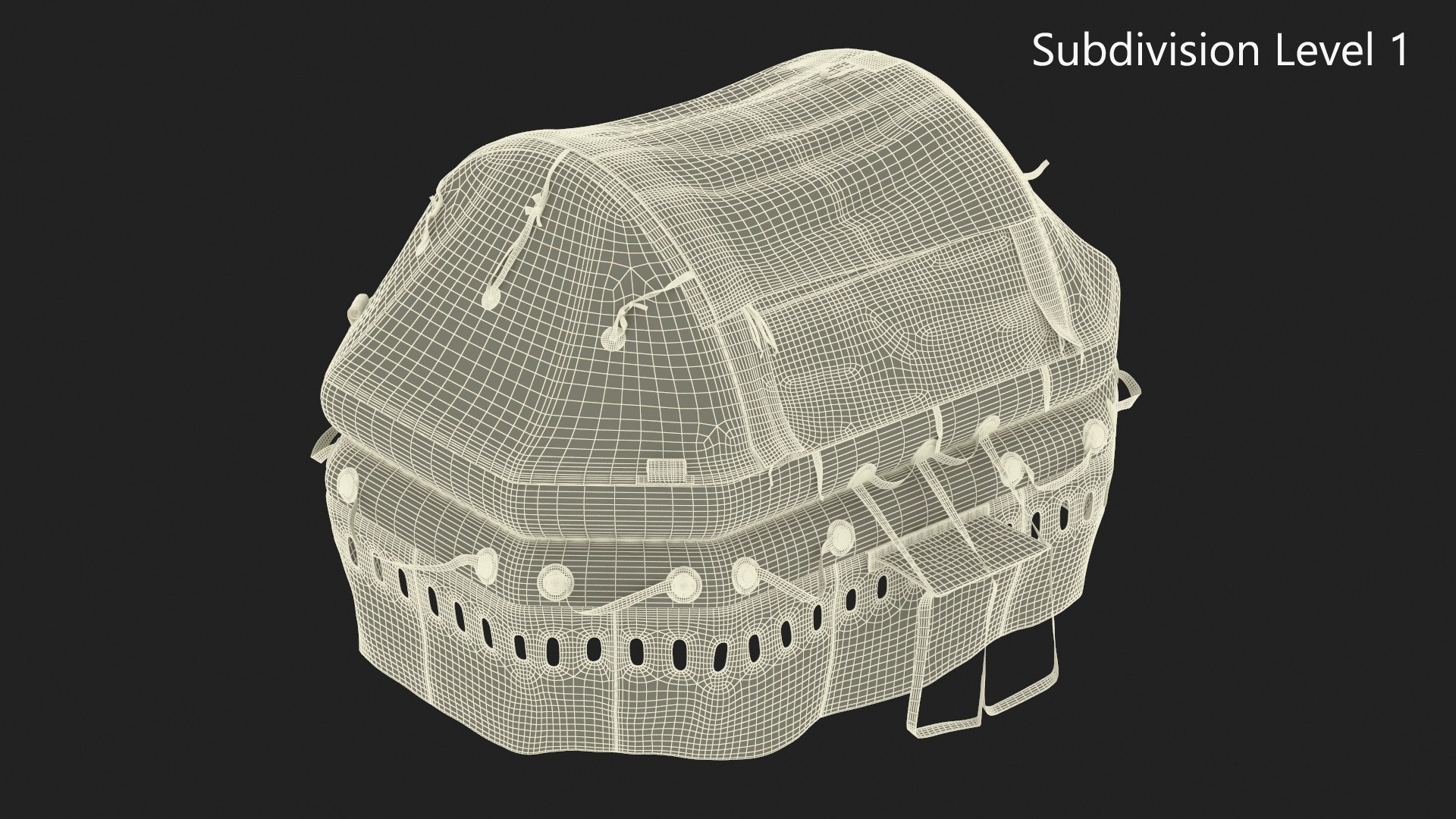 Transoceanic Life Raft 3D Model - TurboSquid 2320888