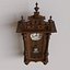 Obj Antique Pendulum Wall Clock