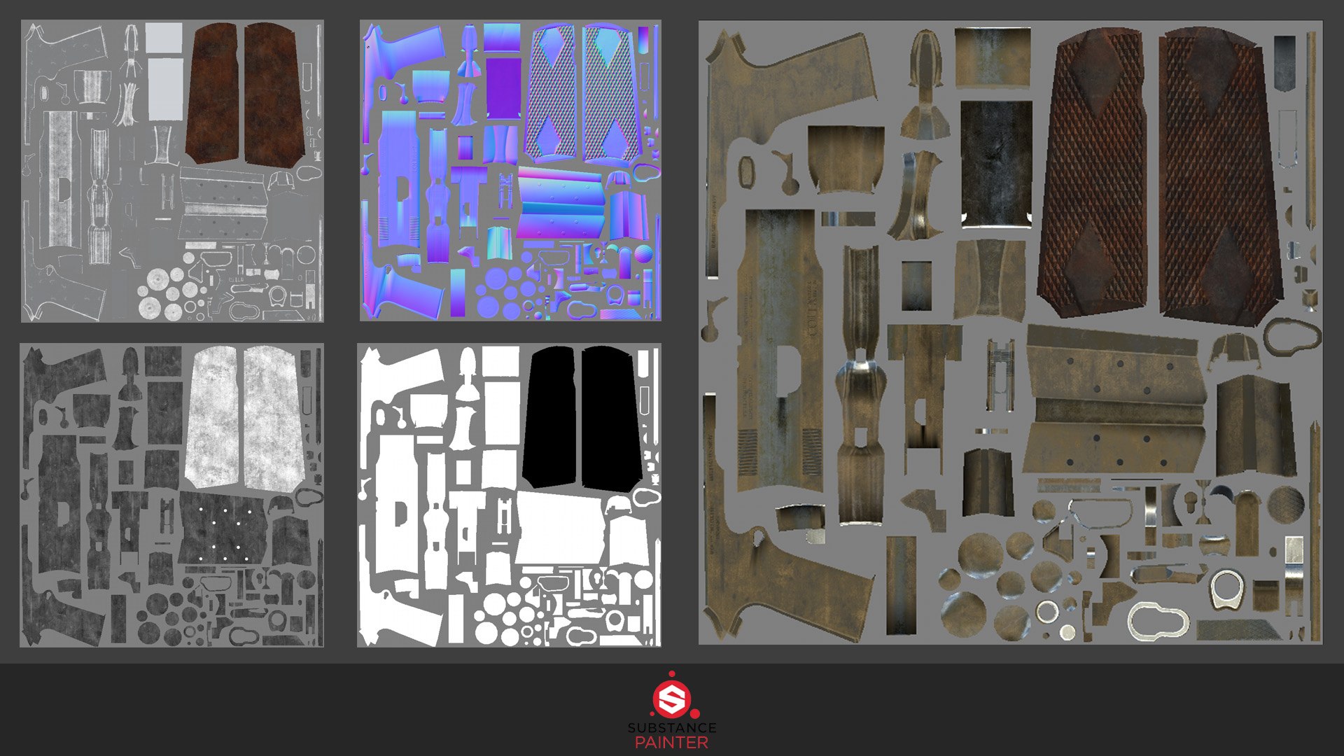 Colt M1911 Gun 3D Model - TurboSquid 1561364