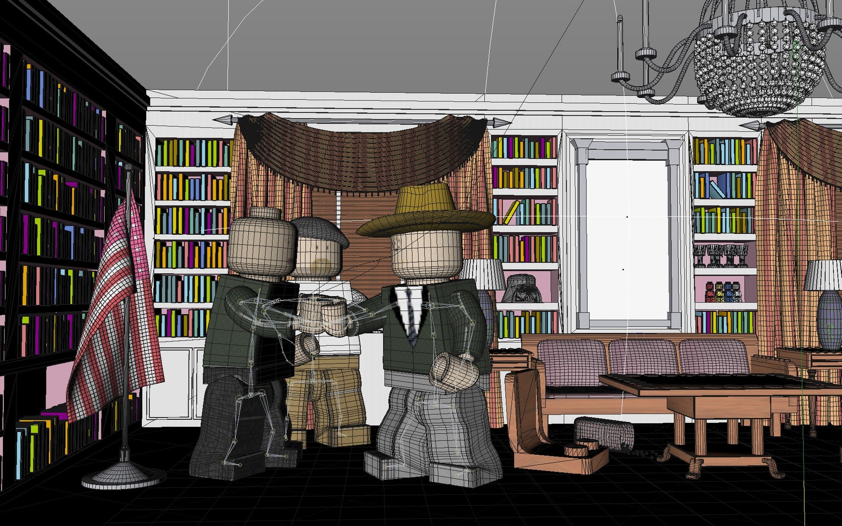 Lego Mythbusters 3d Obj