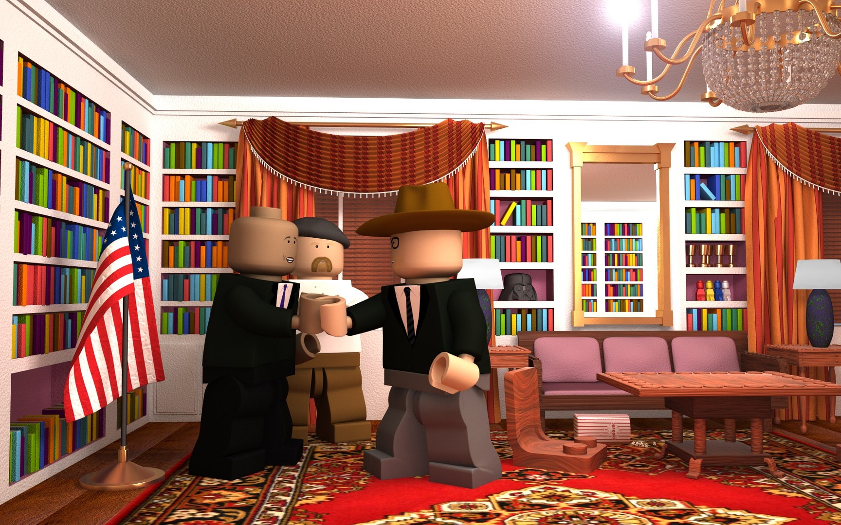 Lego Mythbusters 3d Obj