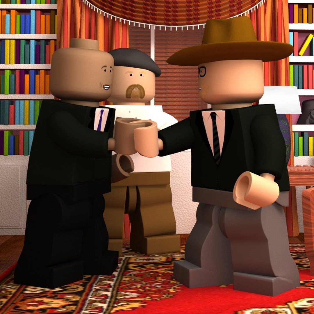 Lego Mythbusters 3d Obj