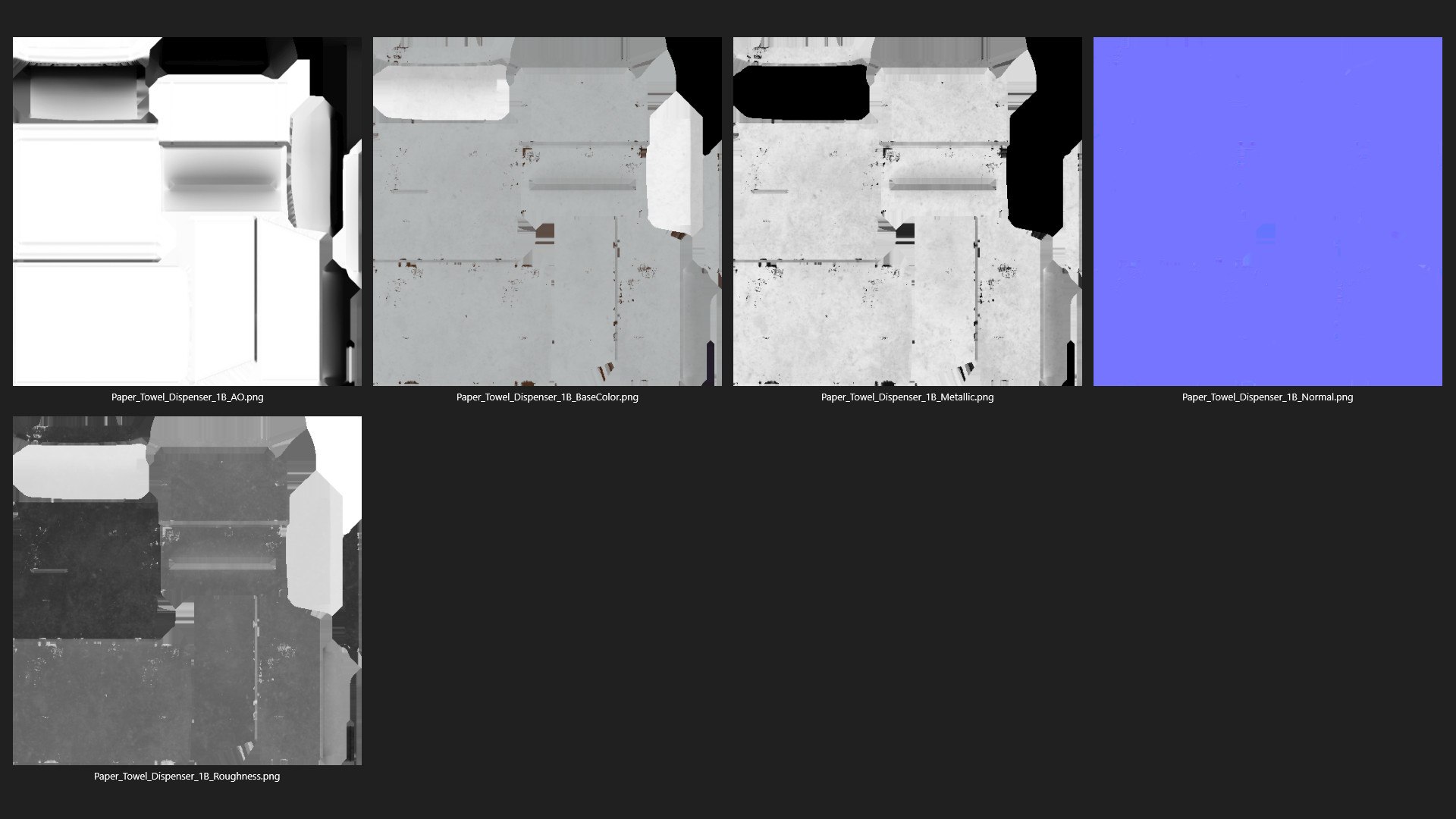 3D Paper Towel Dispenser 1B Model - TurboSquid 2081753
