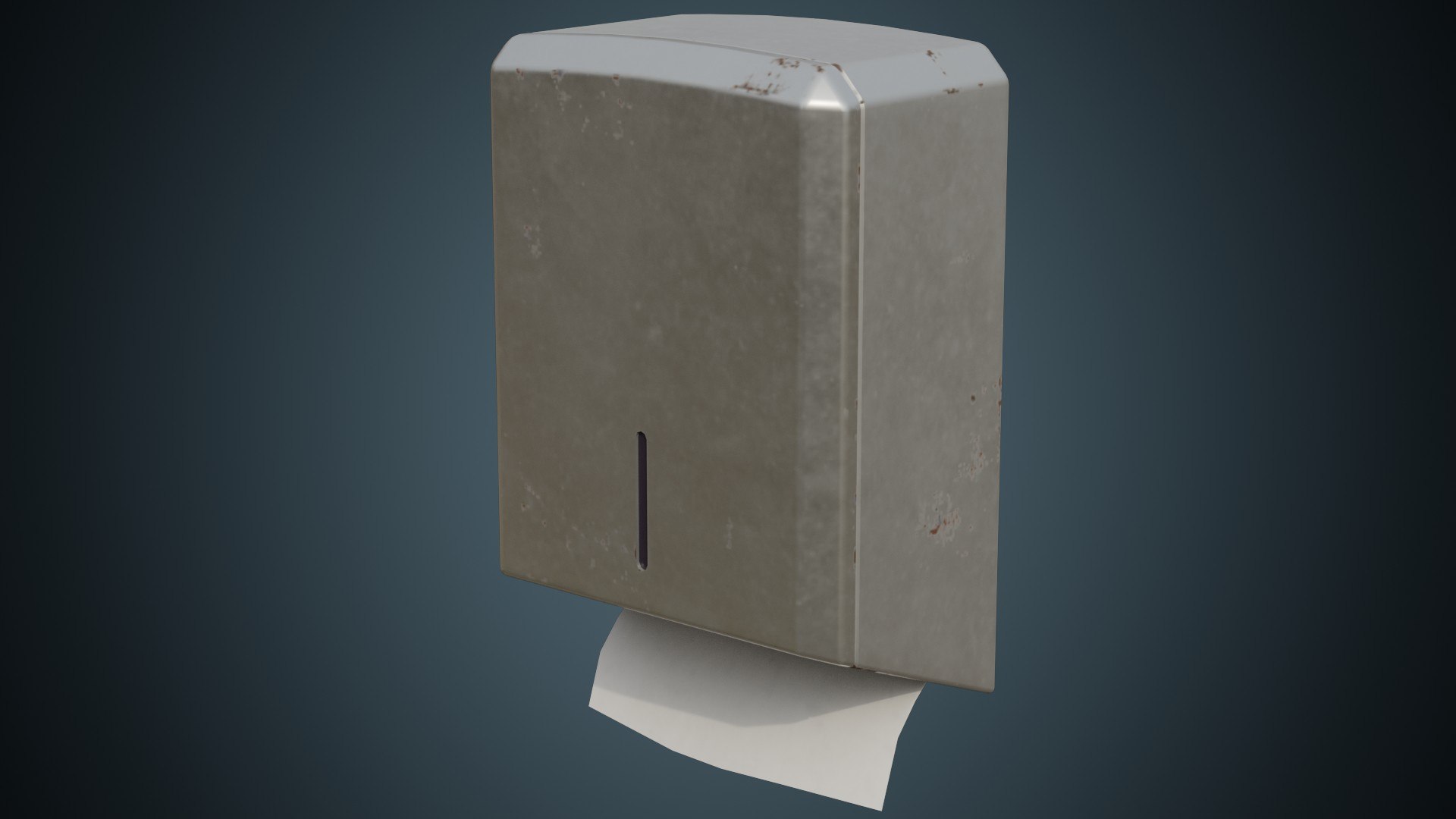 3D Paper Towel Dispenser 1B Model - TurboSquid 2081753