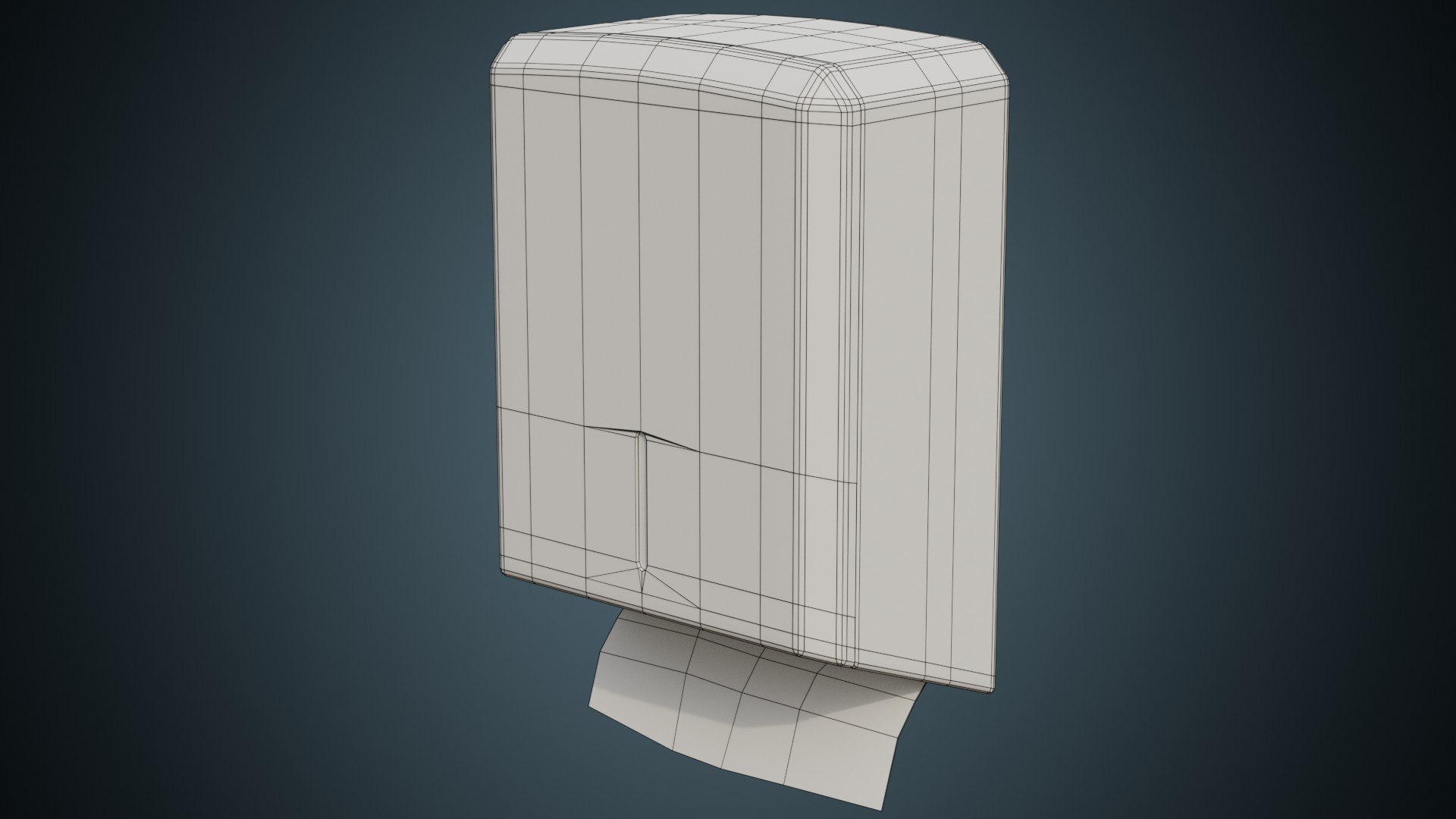 3D Paper Towel Dispenser 1B Model - TurboSquid 2081753