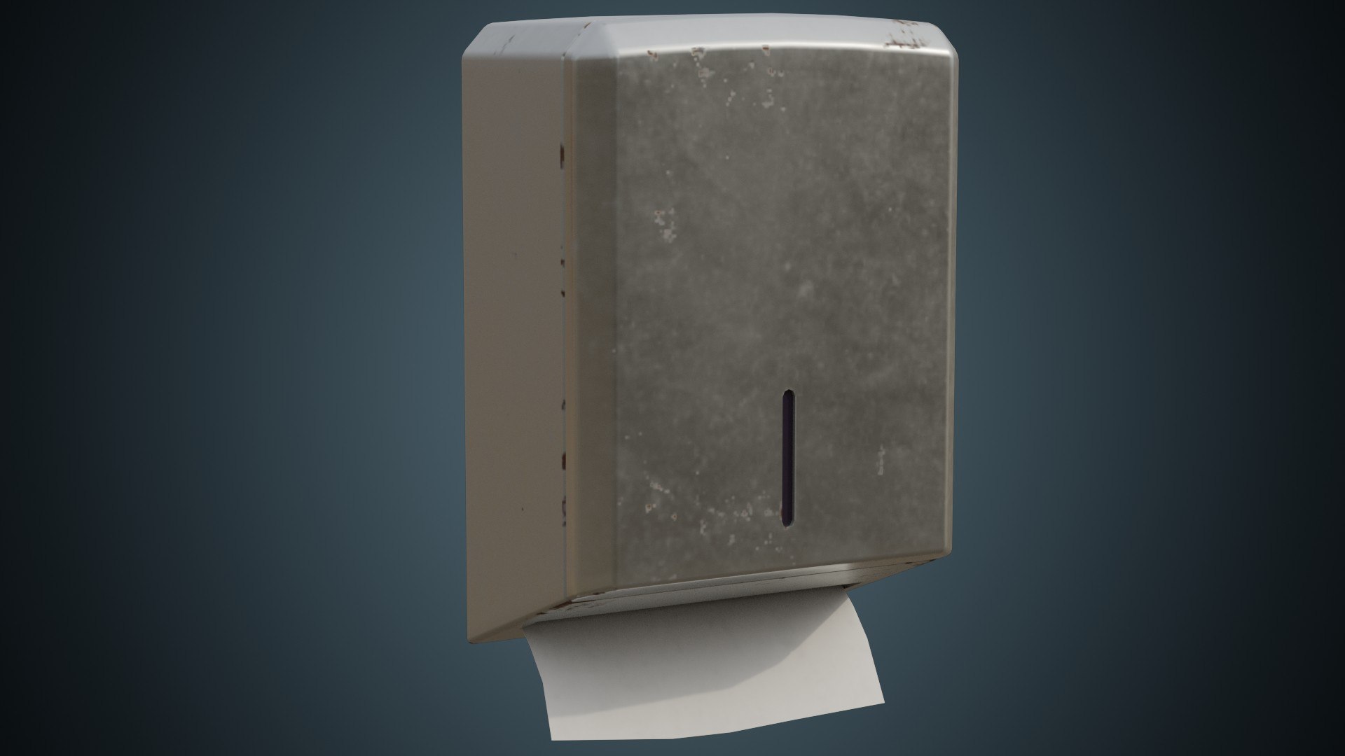 3D Paper Towel Dispenser 1B Model - TurboSquid 2081753