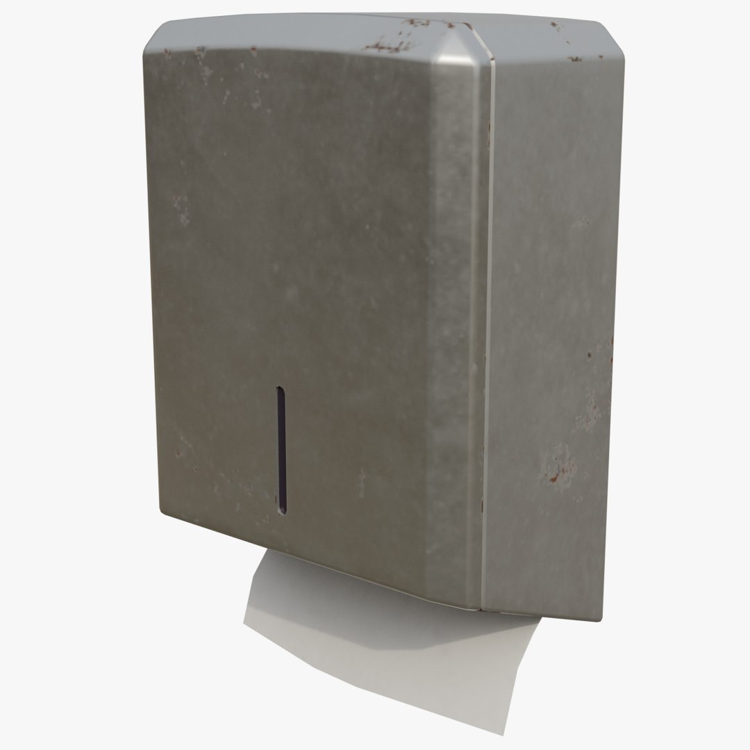 3D Paper Towel Dispenser 1B model - TurboSquid 2081753