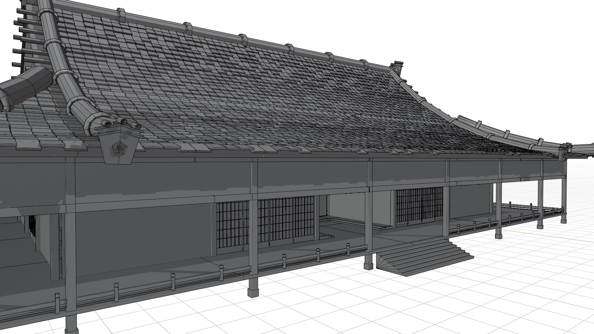 3D Japanese Traditional House - TurboSquid 2425848