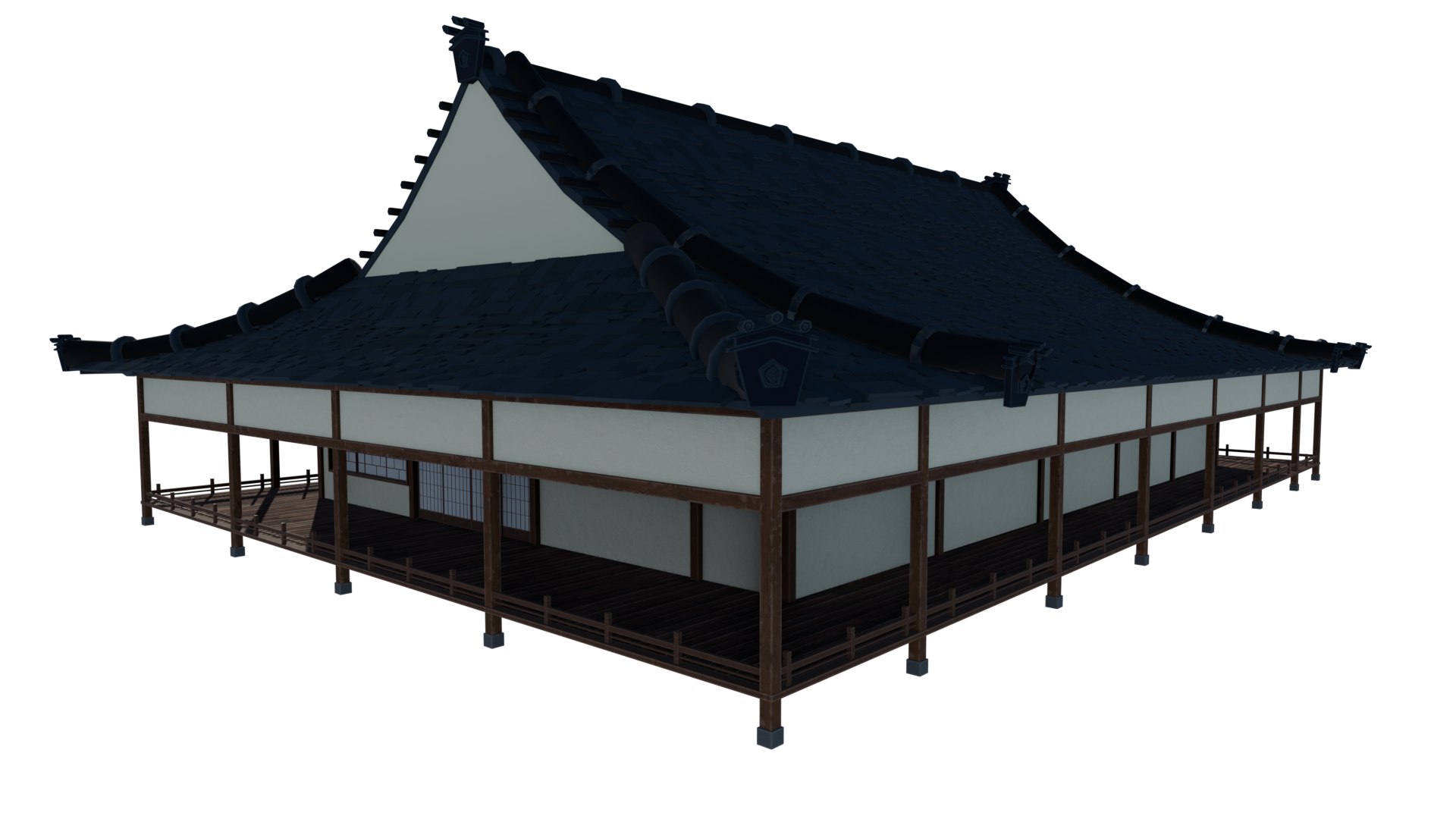 3D Japanese Traditional House - TurboSquid 2425848