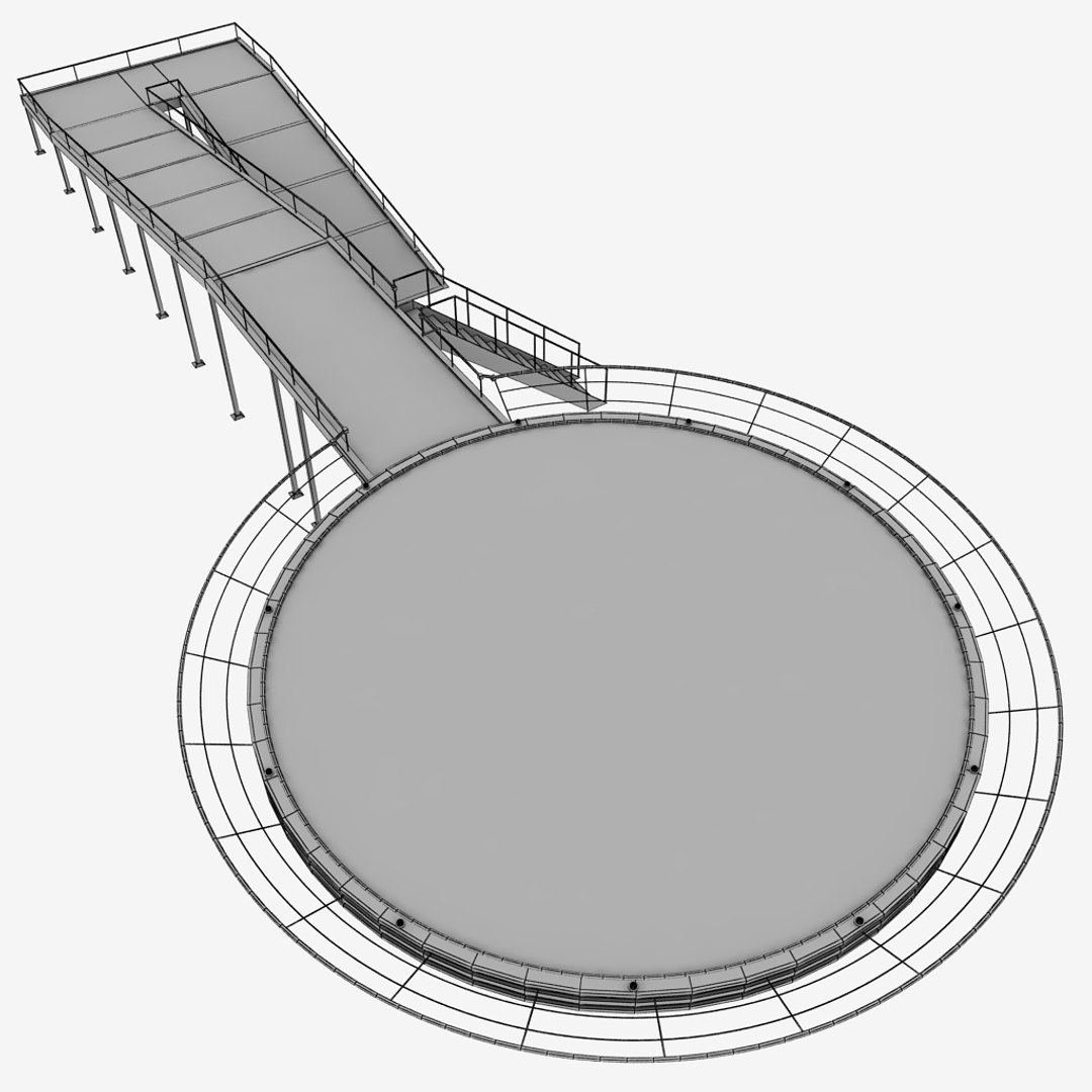 3d Helicopter Pad Model