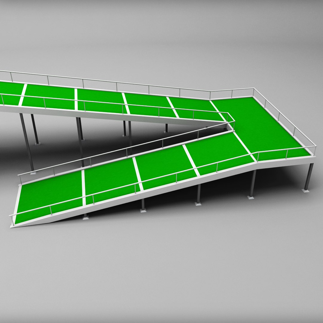 3d Helicopter Pad Model