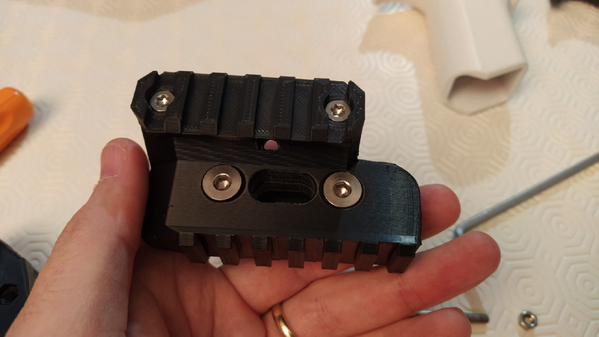 modelo 3d KIT CARRIL PICATINNY PARA GLOCK GEN 3 - TurboSquid 2199521