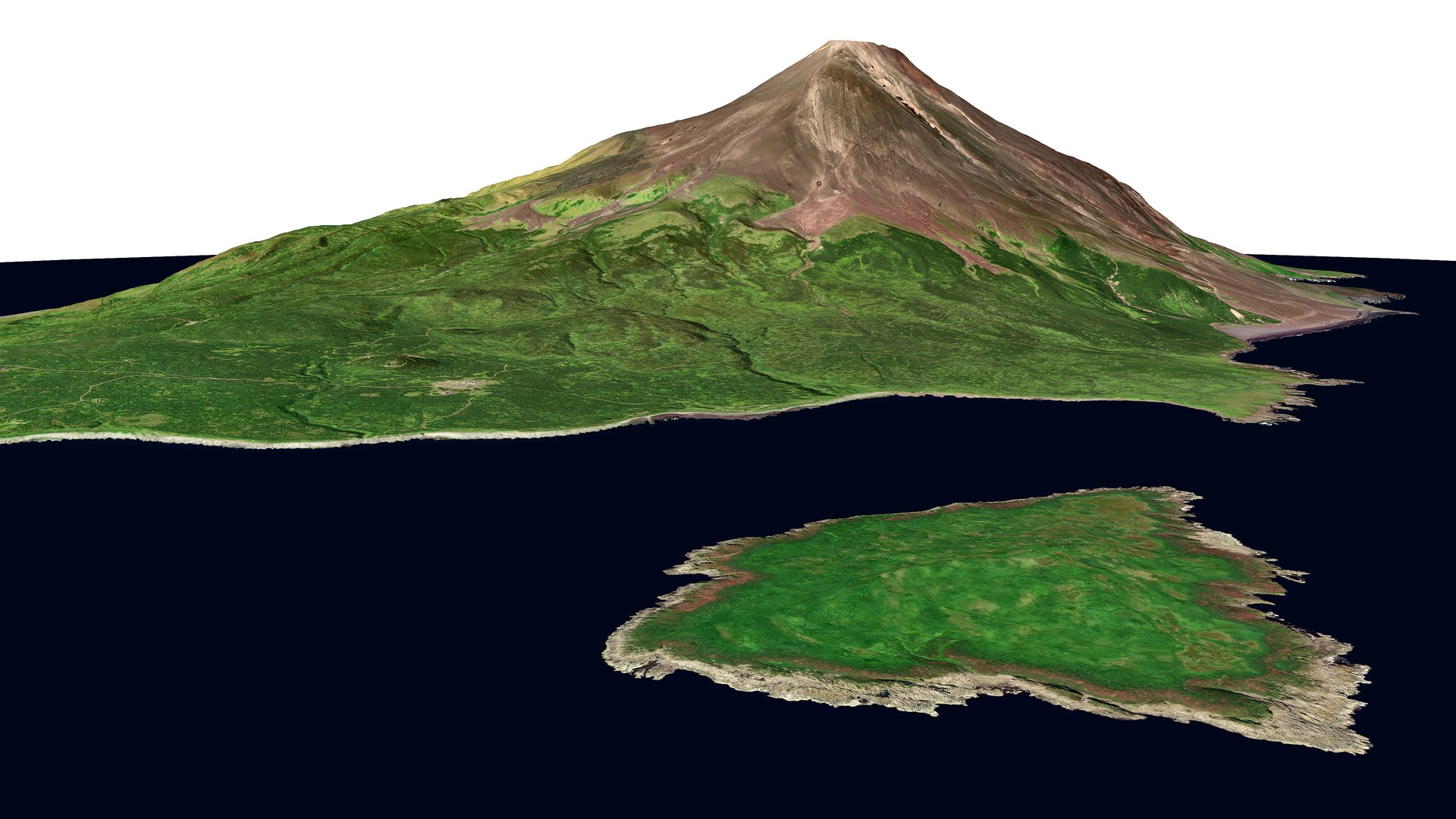 Matua Island Kuril Archipelago Middle Kurils Russia 3D - TurboSquid 2135095